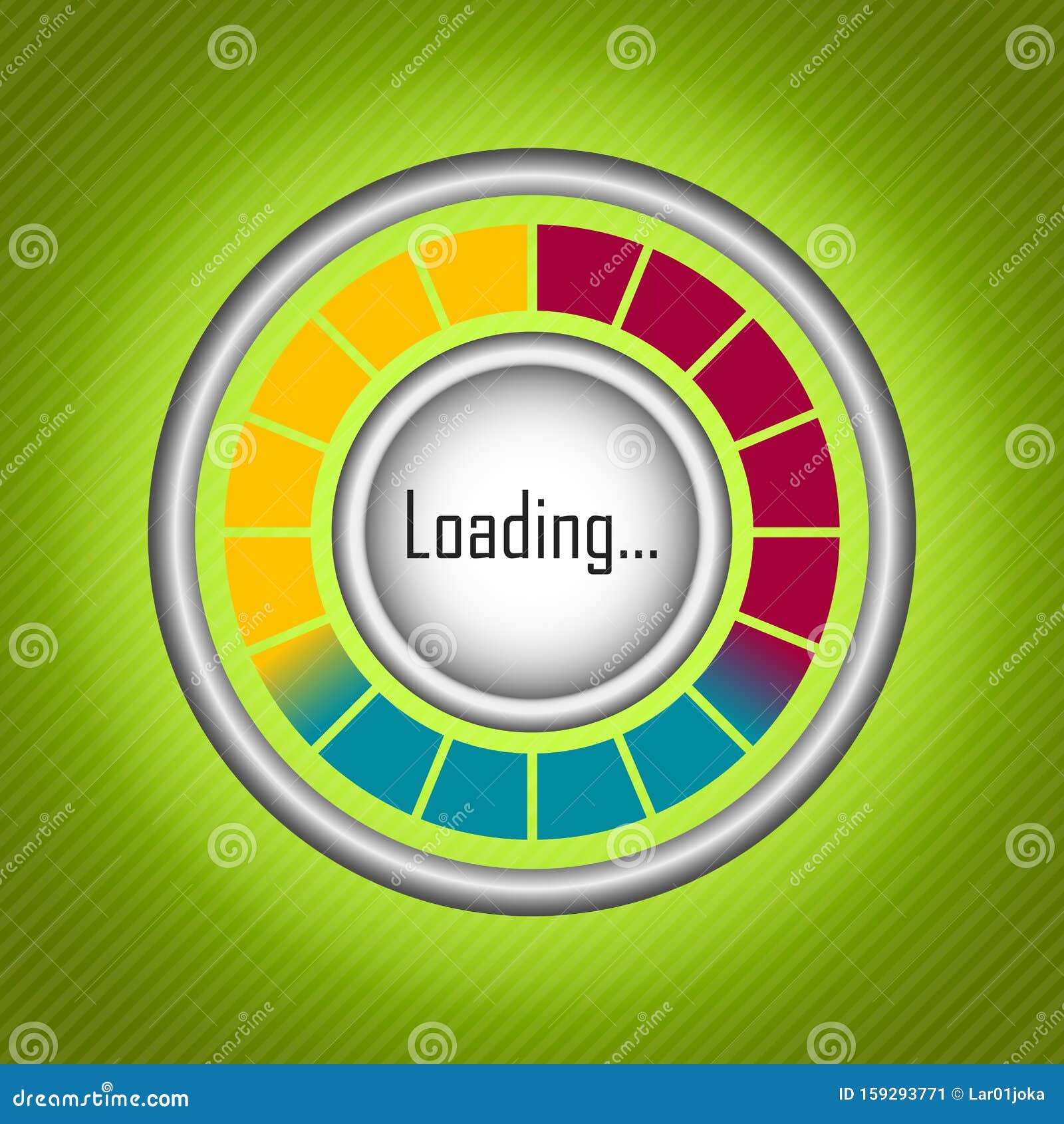 Loading bar image stock vector. Illustration of background - 159293771