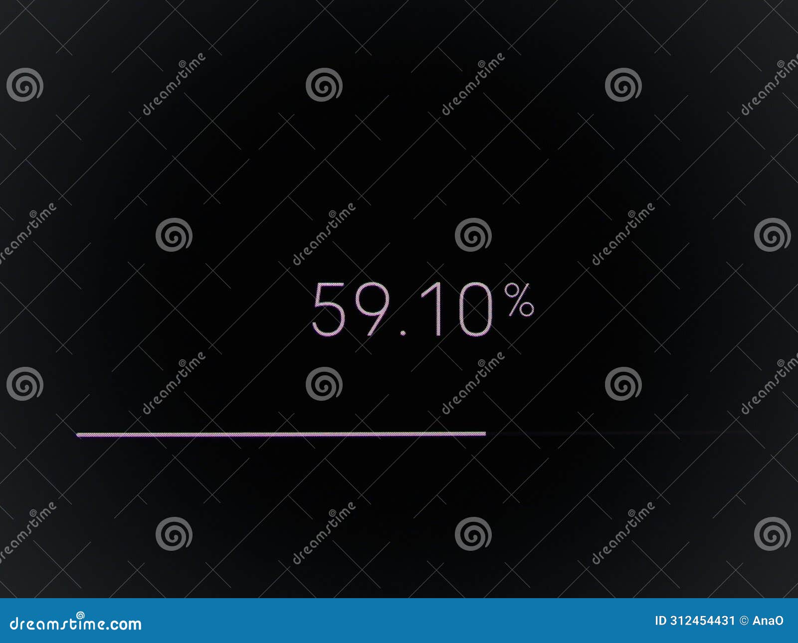 Loading Bar Processing. Set of Percentage Loading Bar Stock ...