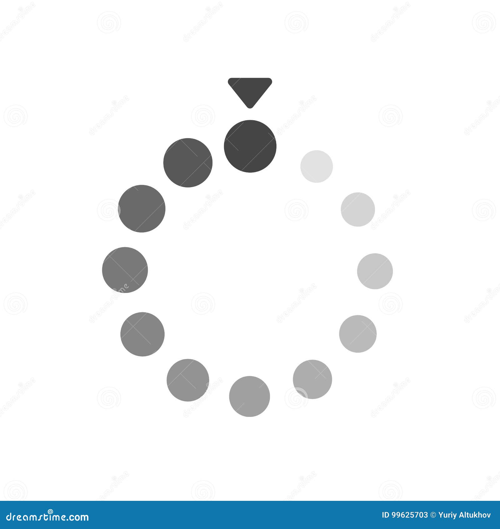 Loading Bar Vector Flat Icon. Vector Sign Symbol Stock Vector ...