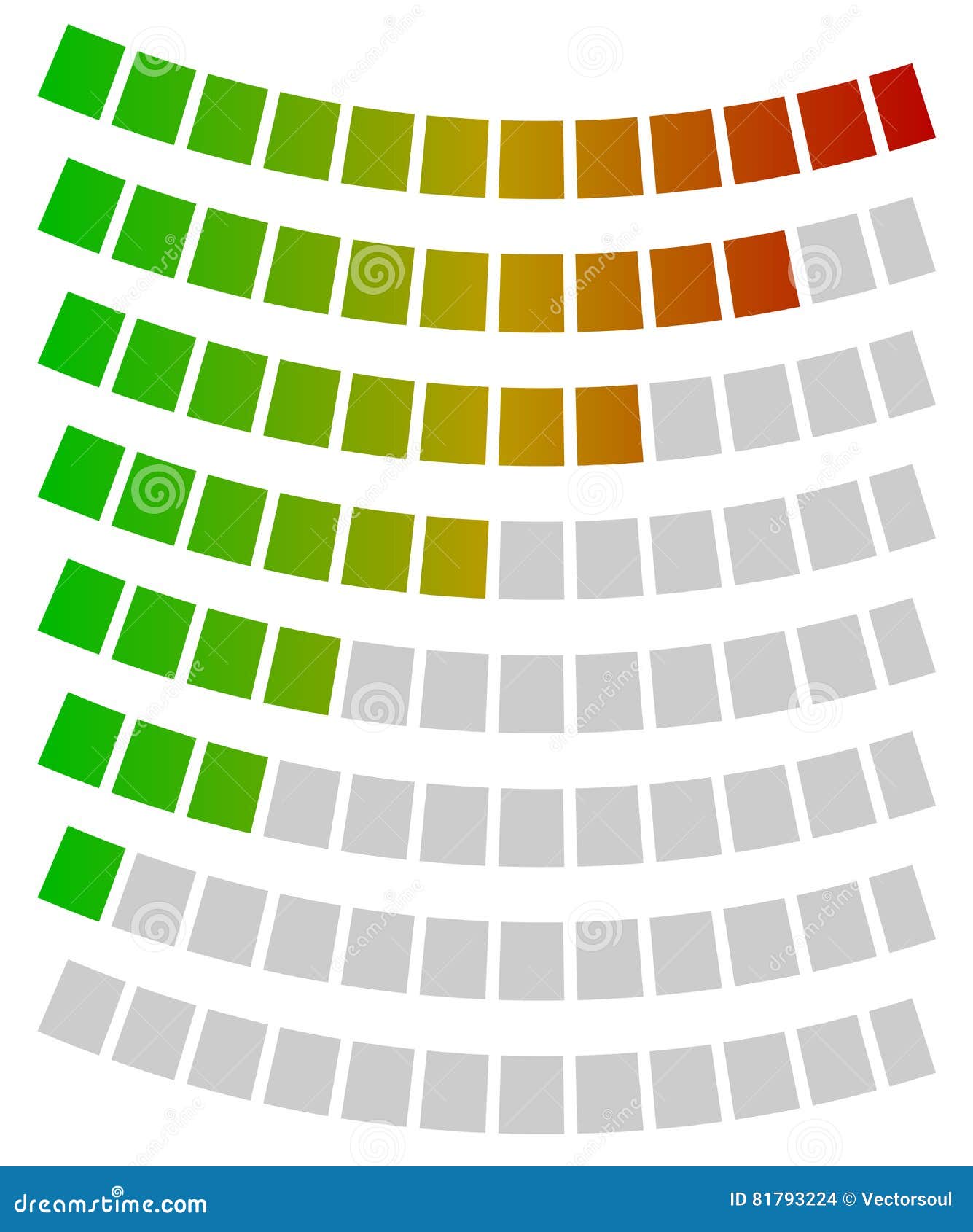 Loading Bars, Progress, Strength Indicators, Generic Meters. Spe Stock ...