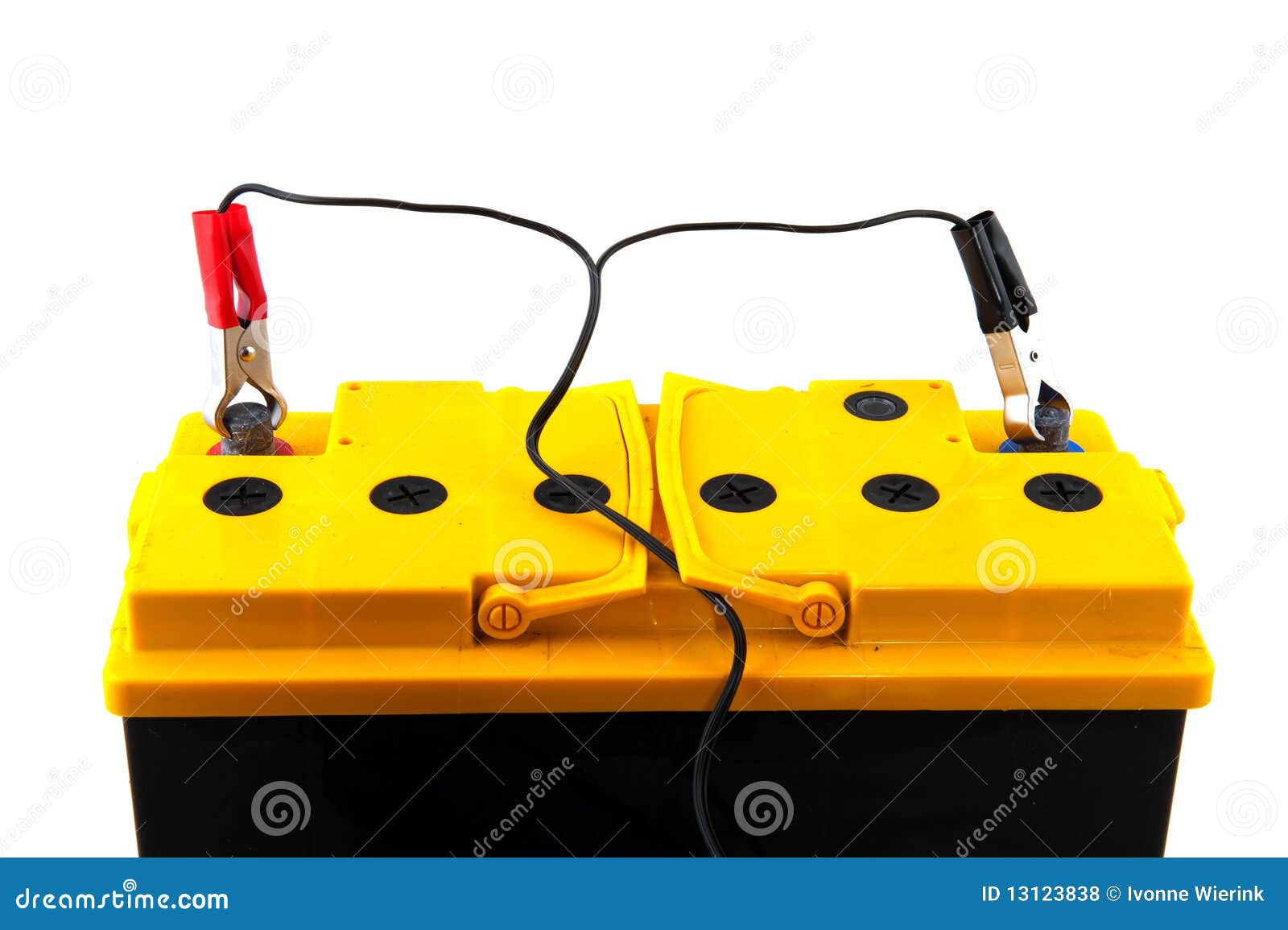 Loading the battery stock photo. Image of yellow, filling - 13123838