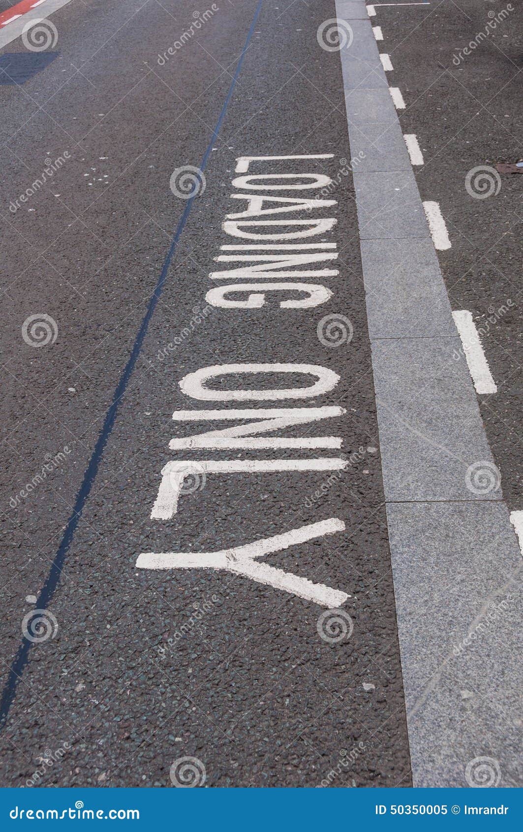 Loading Bay for Motorists, UK Stock Image - Image of forklift ...