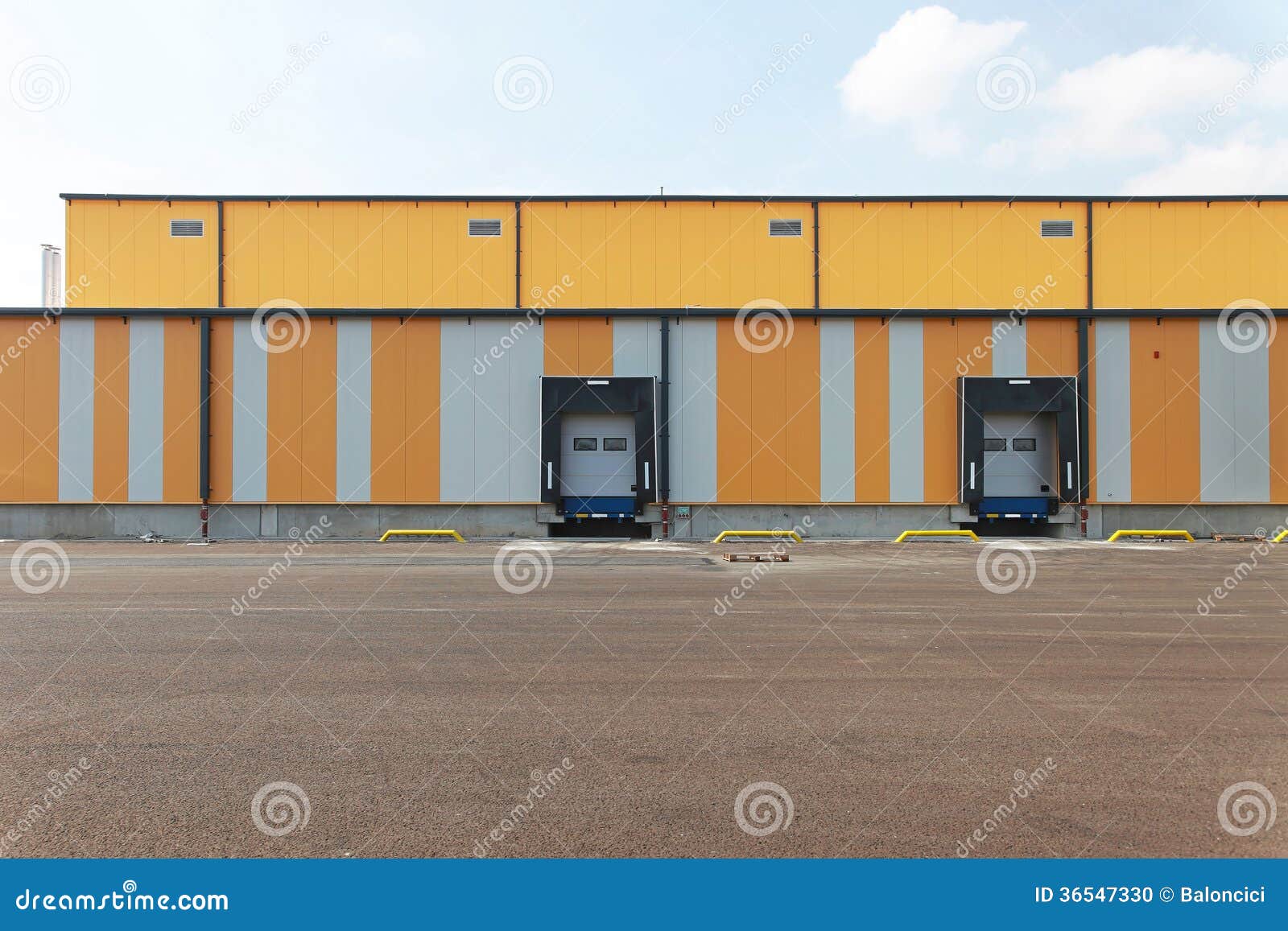 Loading bay stock photo. Image of depot, colourful, loading - 36547330