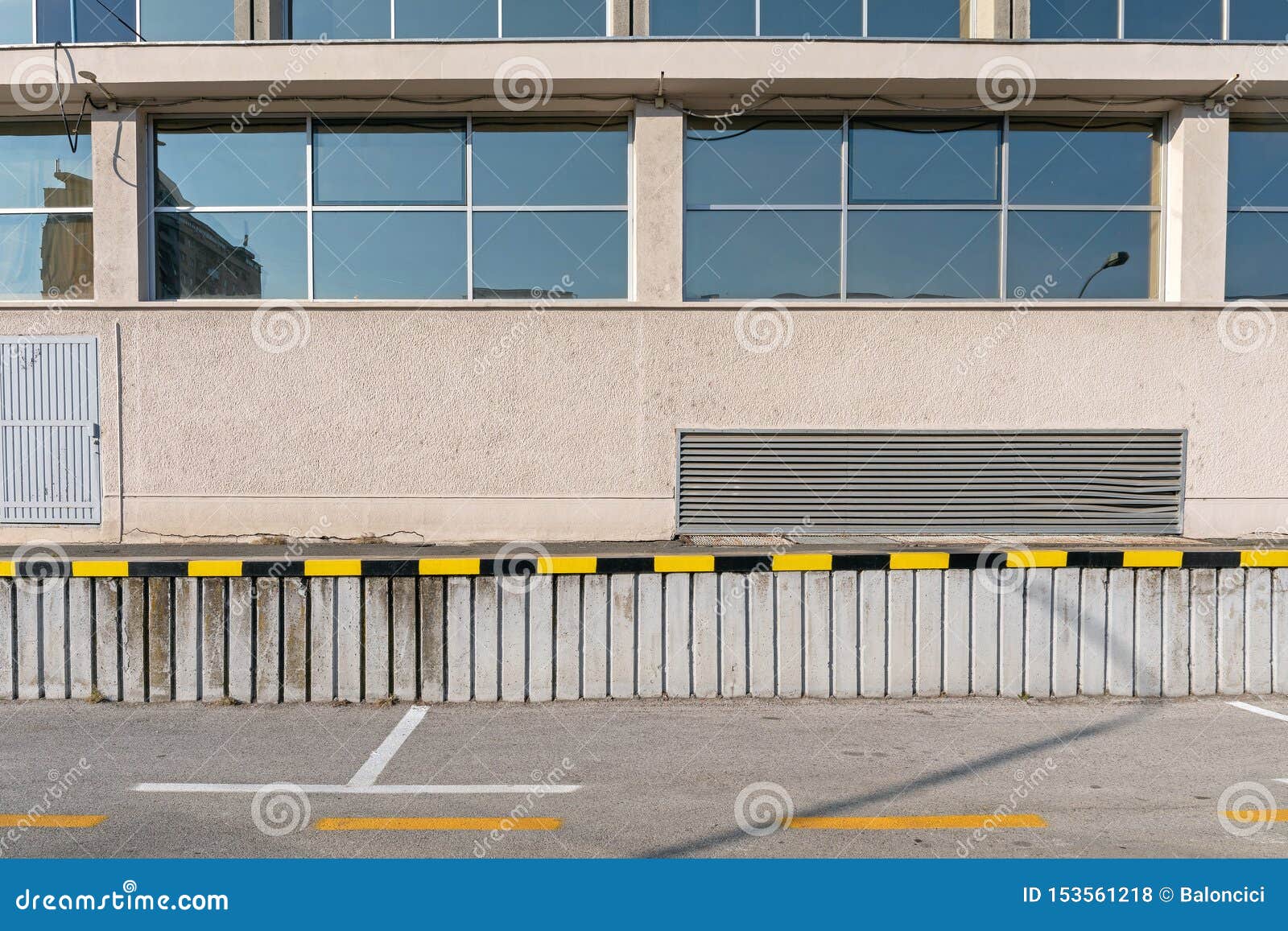 Loading Bay Warehouse stock photo. Image of industry - 153561218