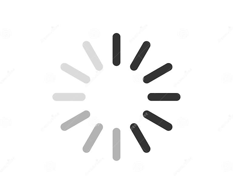 Loading Buffer Loader Or Preloader Download Or Upload Logo Design Simple Web Download Round