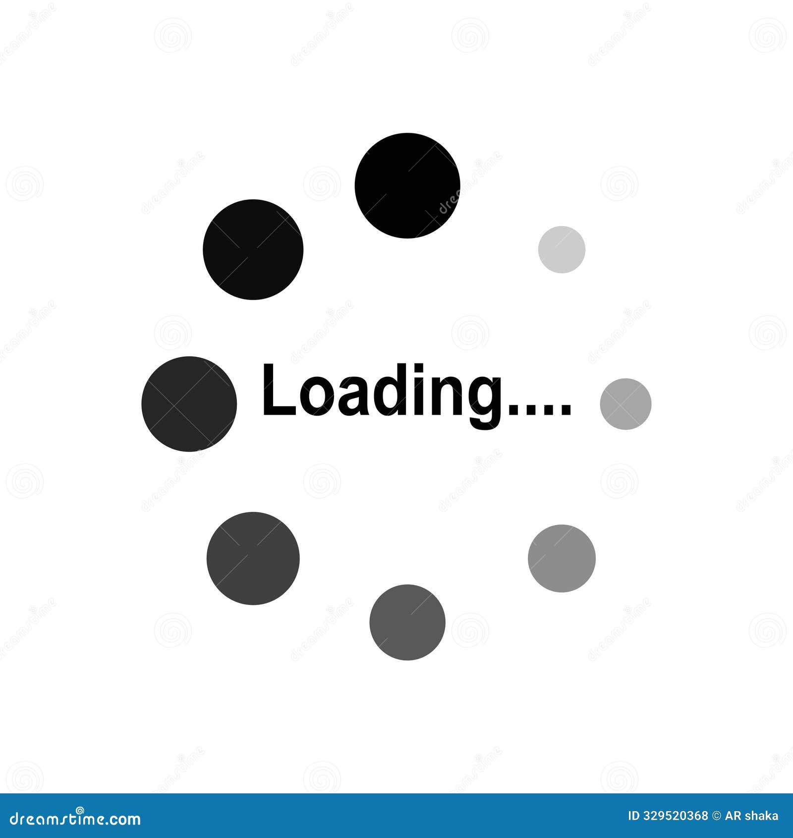 Loading or Buffering Icon Symbol,logo Illustration Design Template ...