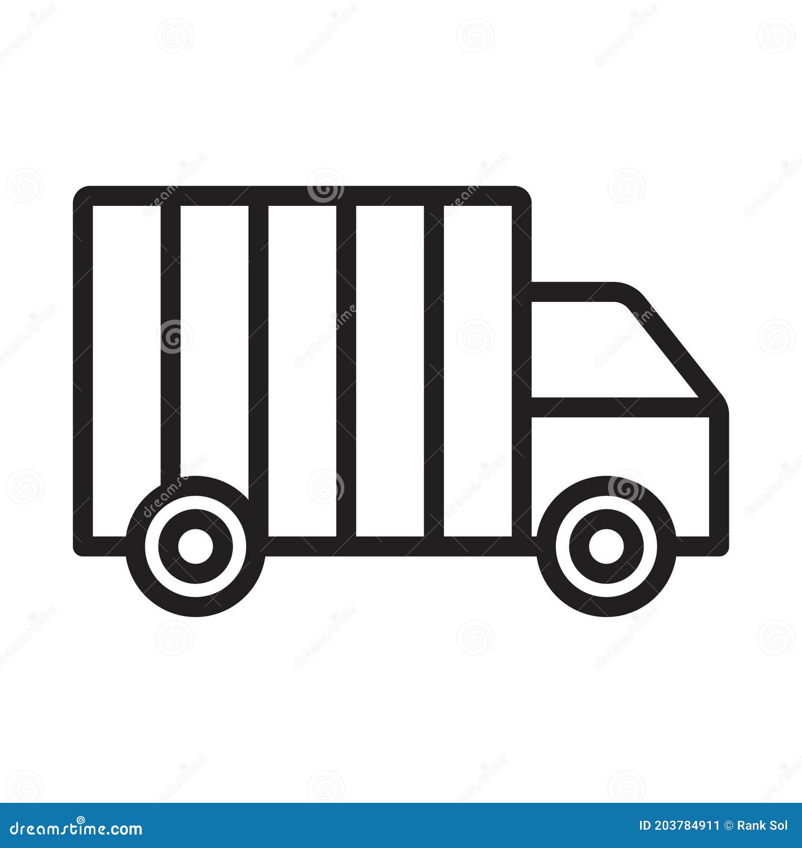 Loading Cargo, Cargo, Delivery Truck, Delivery Fully Editable Vector ...