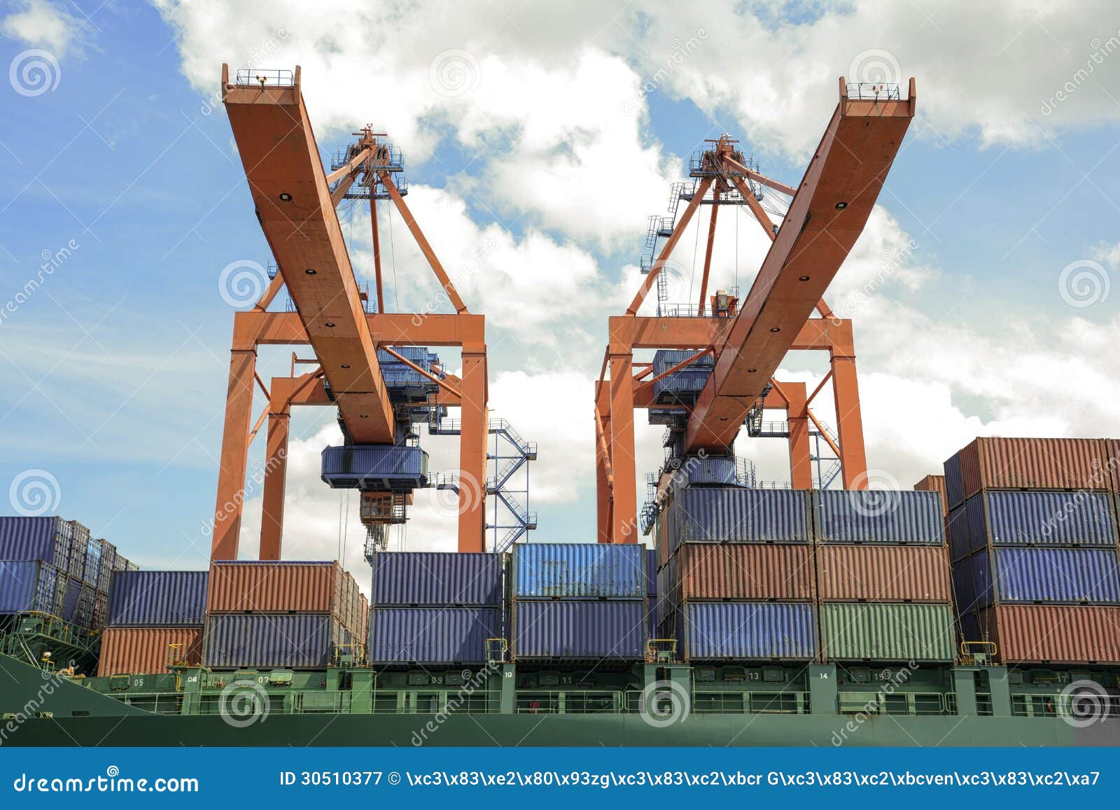 Loading Cargo stock image. Image of industry, international - 30510377