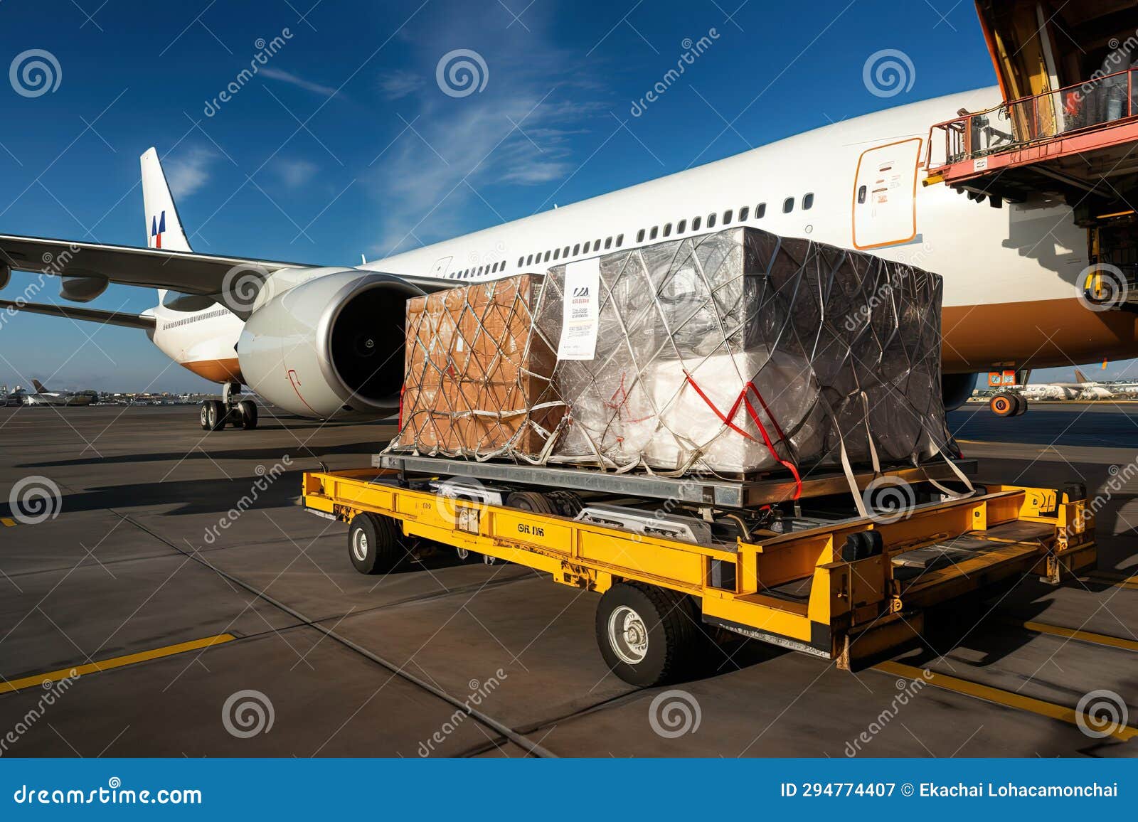Loading Cargo Plane with Precision and Expertise for Swift Deliveries ...