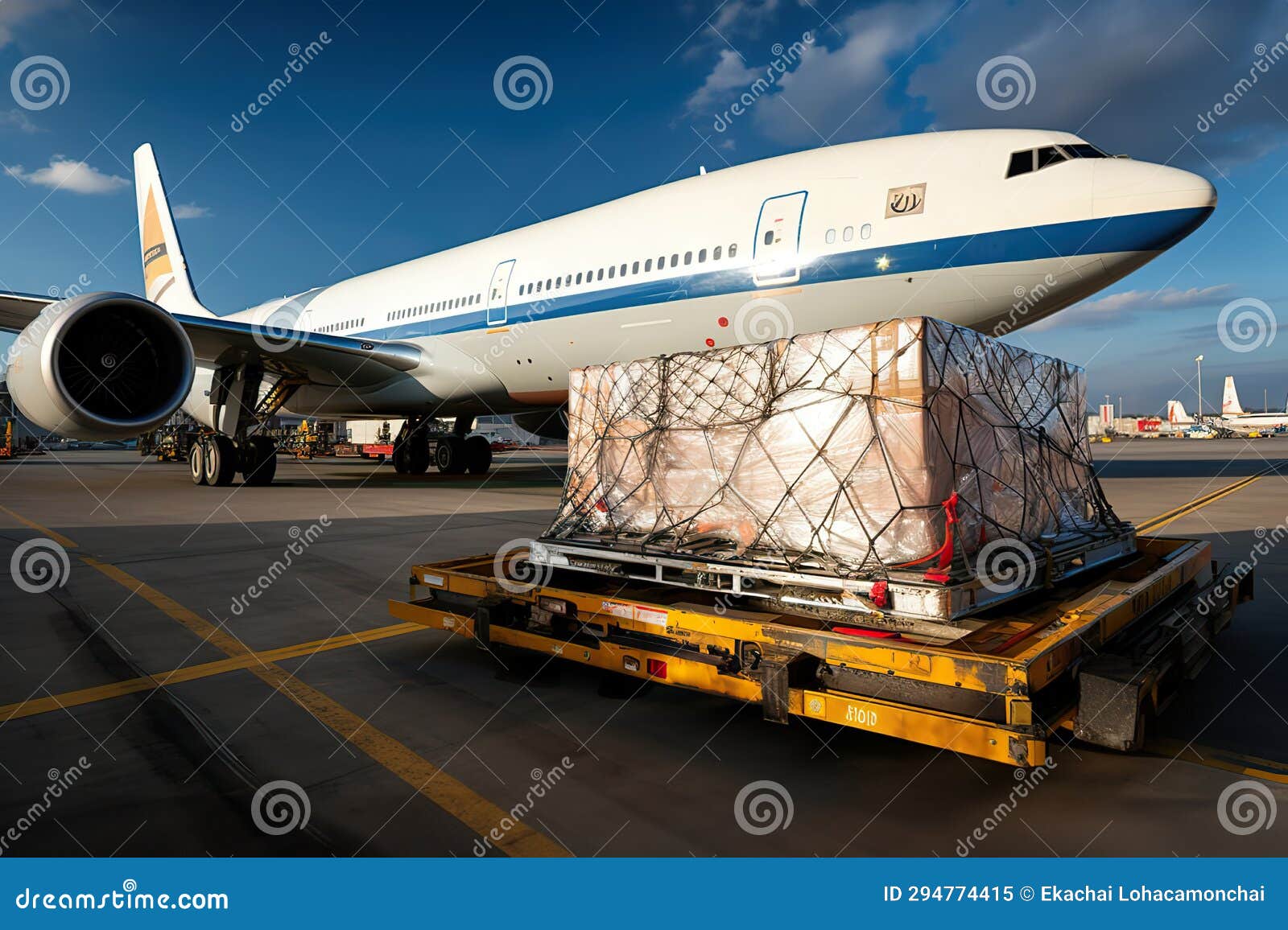 Loading Cargo Plane with Precision and Expertise for Swift Deliveries ...