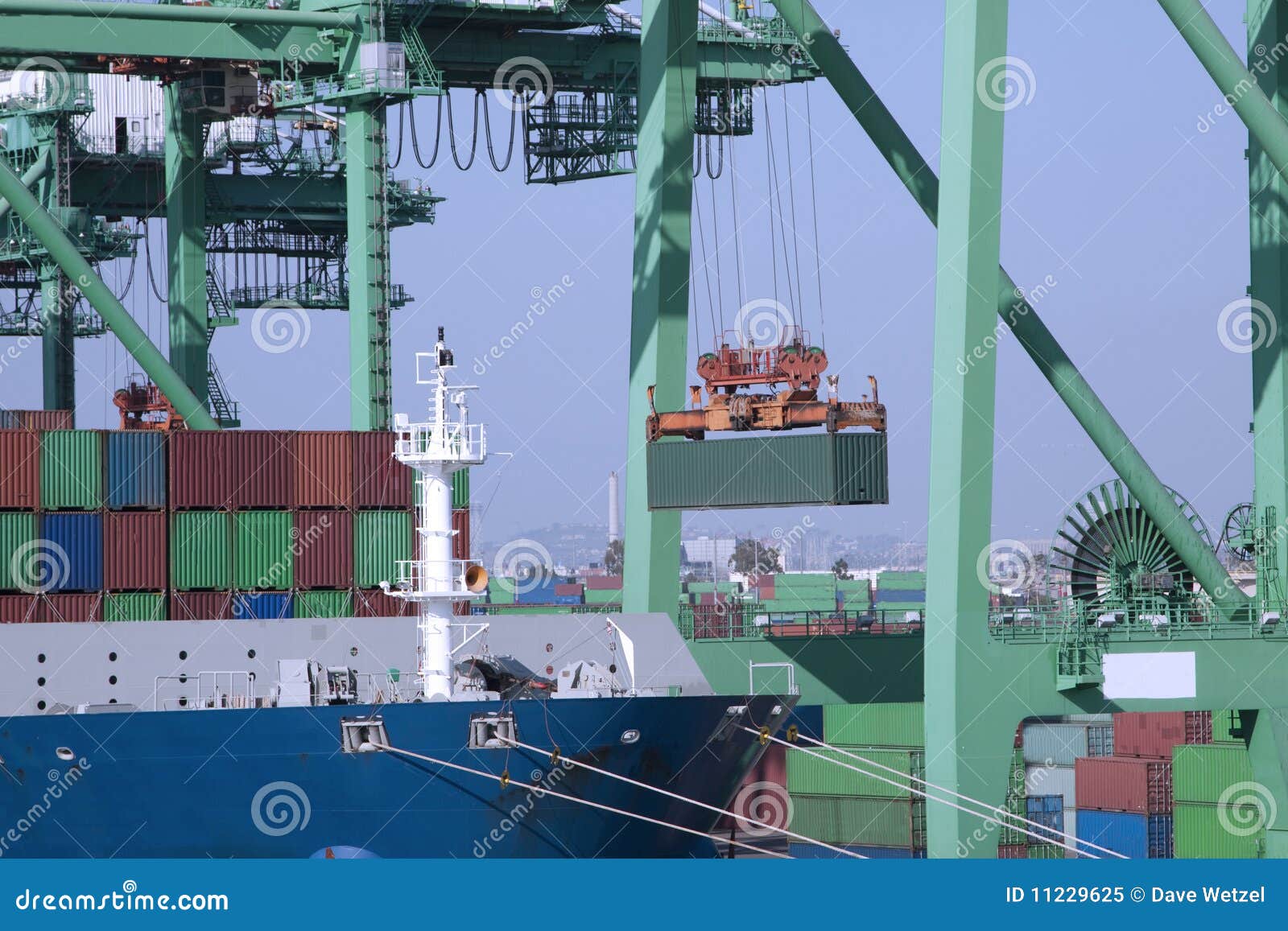 Loading cargo ship stock image. Image of shipped, bulk - 11229625