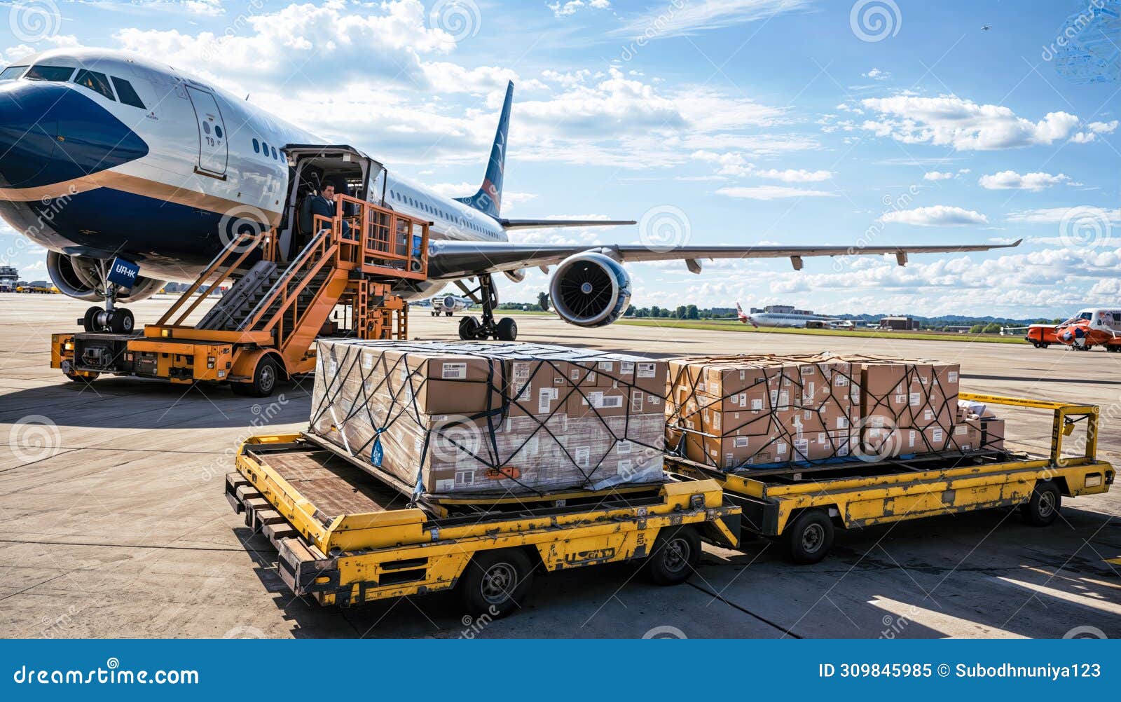 Payload Loading Rocket Royalty-Free Cartoon | CartoonDealer.com #402499679