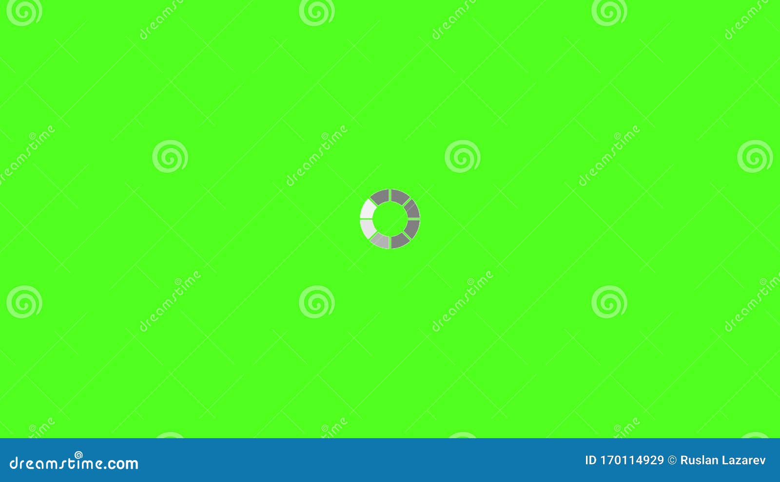 Loading Circle on Chroma Key Stock Video - Video of network, download ...