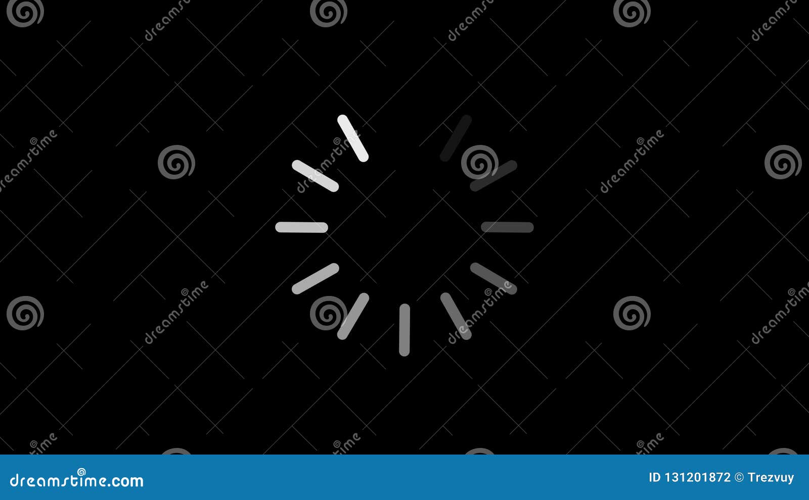 Loading Circle Icon Background Stock Footage - Video of computer ...