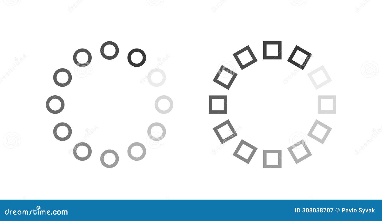 Set Of Loading, Uploading, Downloading Status Bar Vector Illustration ... Set Of Loading, Uploading, Downloading Status Bar Vector Illustration ...