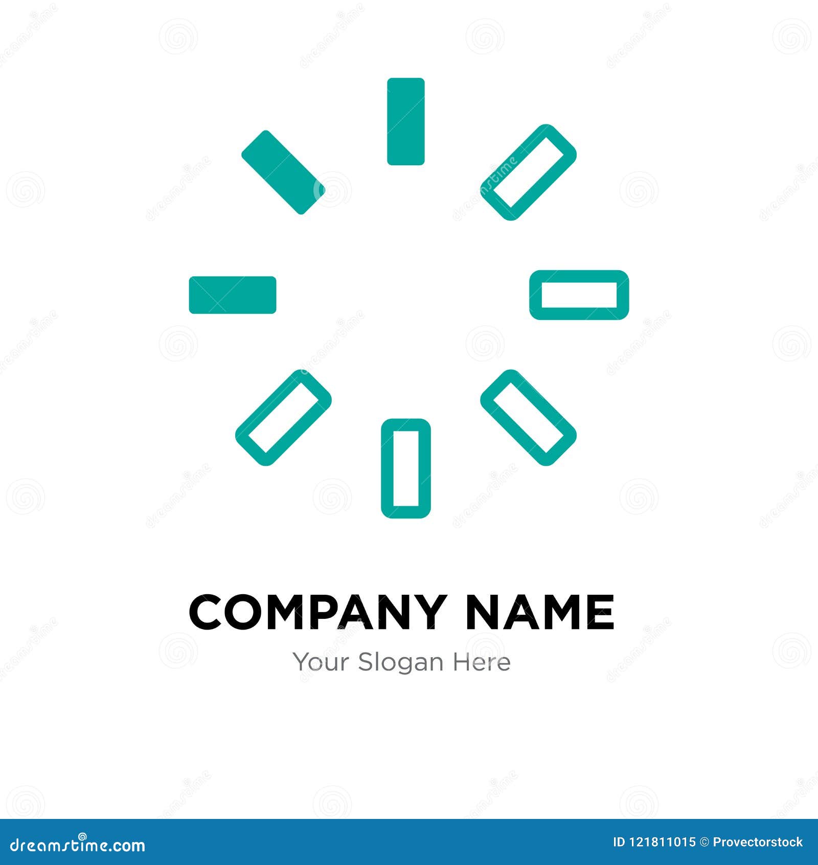 Loading Company Logo Design Stock Vector - Illustration of round ...