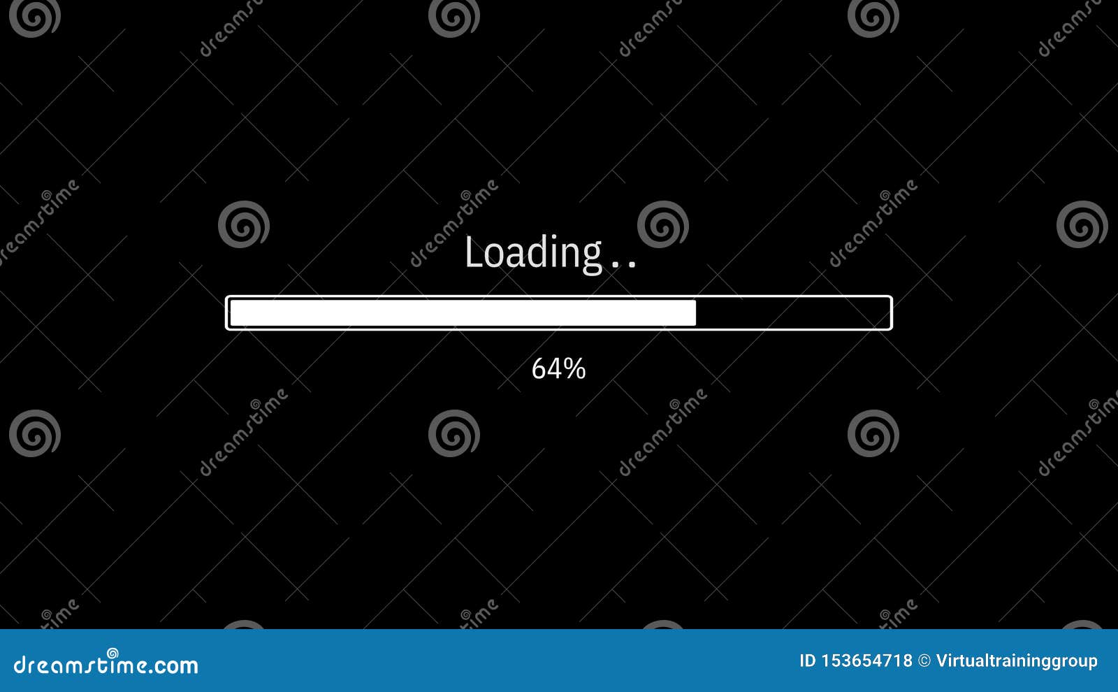 Loading Complete Progress Bar Stock Footage - Video of font, phone ...