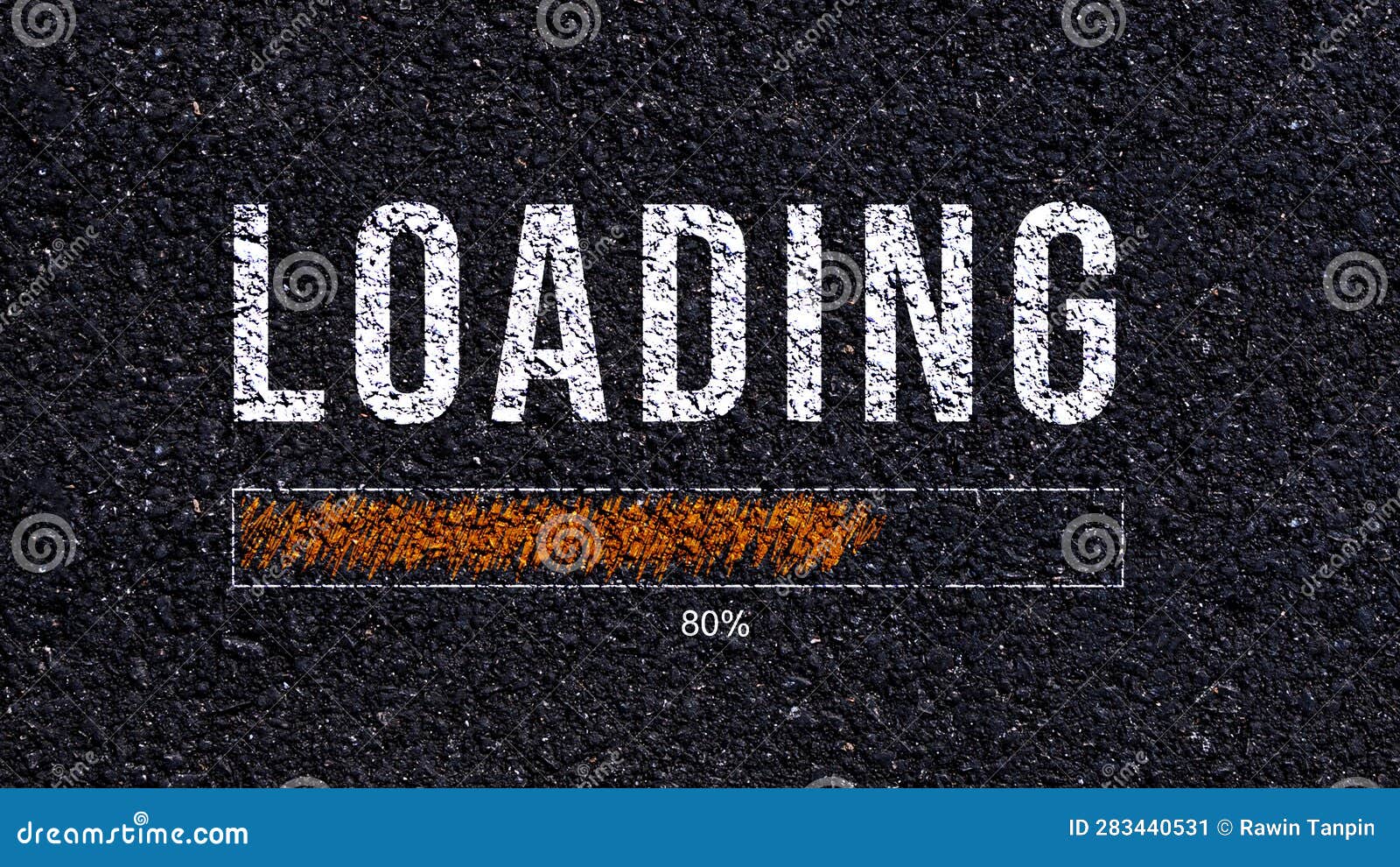 Loading Concept with Hyperspace Suitable for Business Presentation ...