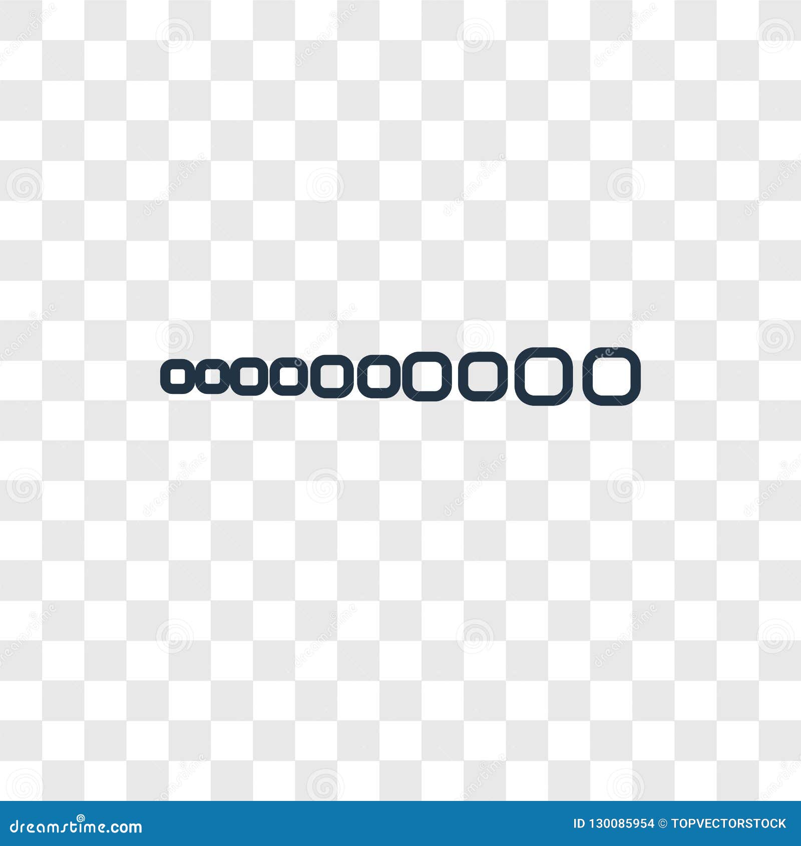 Loading Concept Vector Linear Icon Isolated on Transparent Background ...