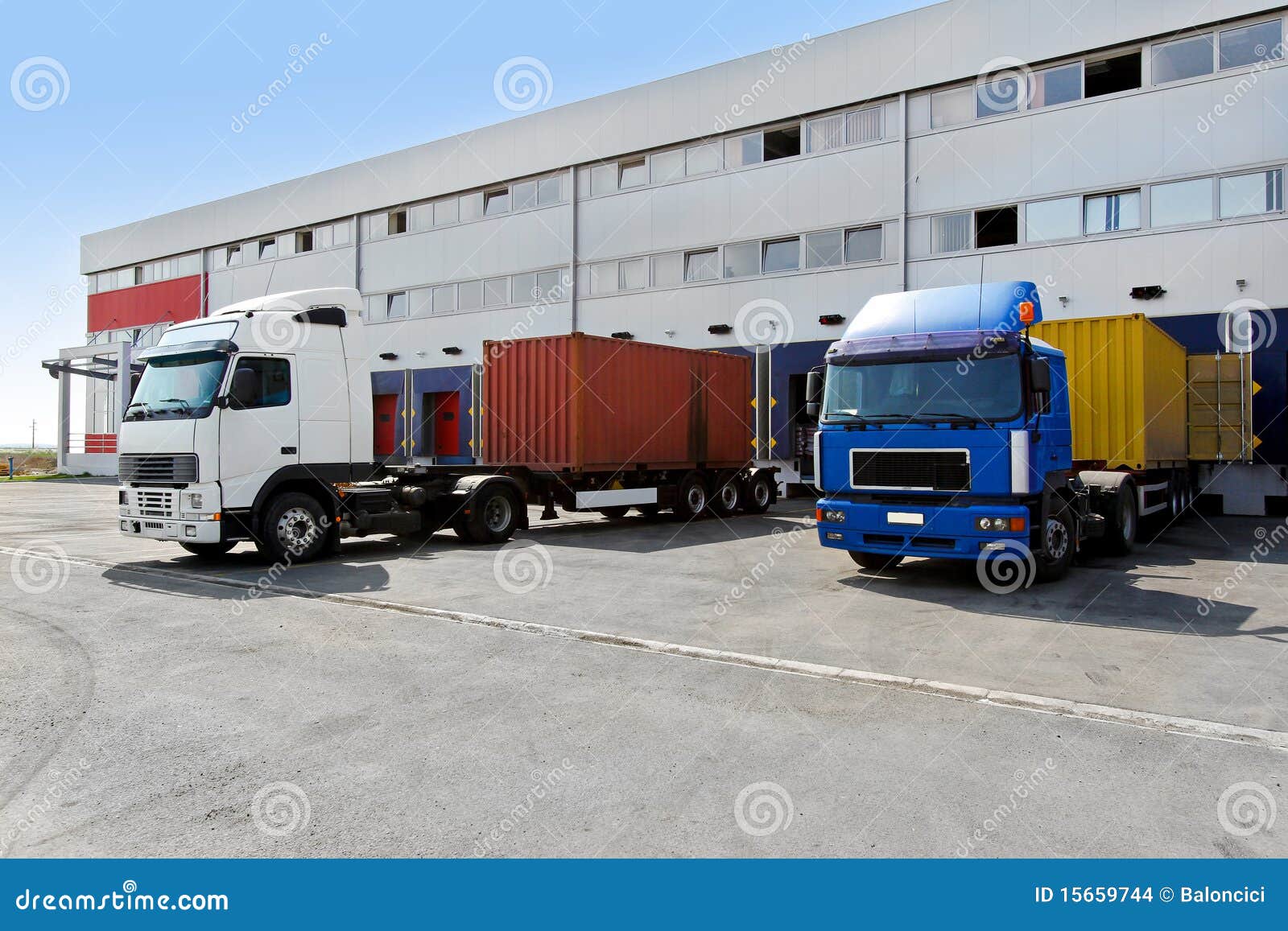 Loading containers stock photo. Image of industry, shipment - 15659744