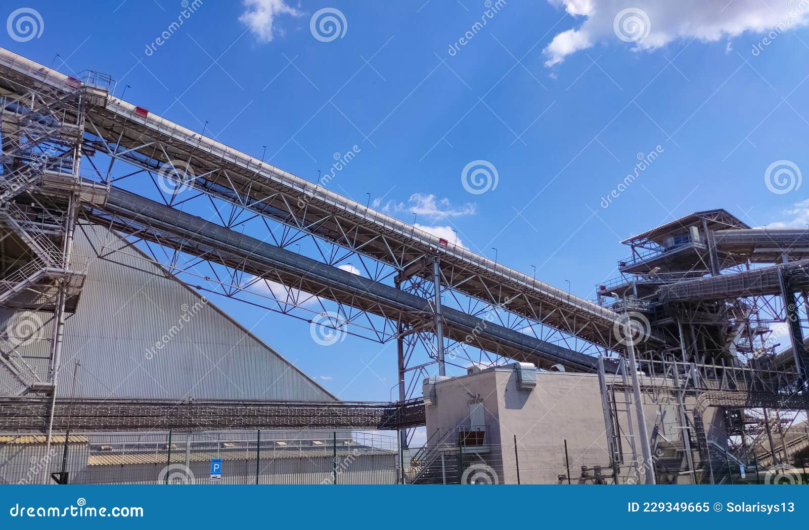 Loading Corn for Storage at a Grain Elevator Stock Image - Image of ...
