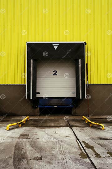 Loading Dock stock image. Image of unload, move, distribution - 1298393