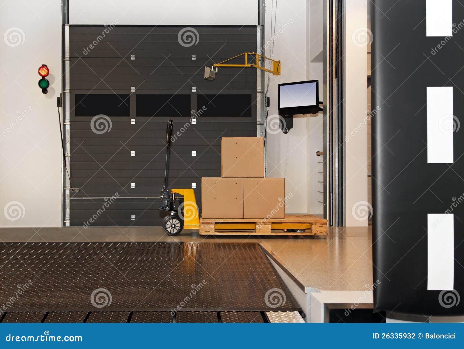 Loading dock stock photo. Image of freight, dock, loading - 26335932