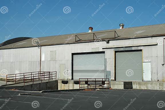 Loading dock stock image. Image of delivery, industrial - 317875
