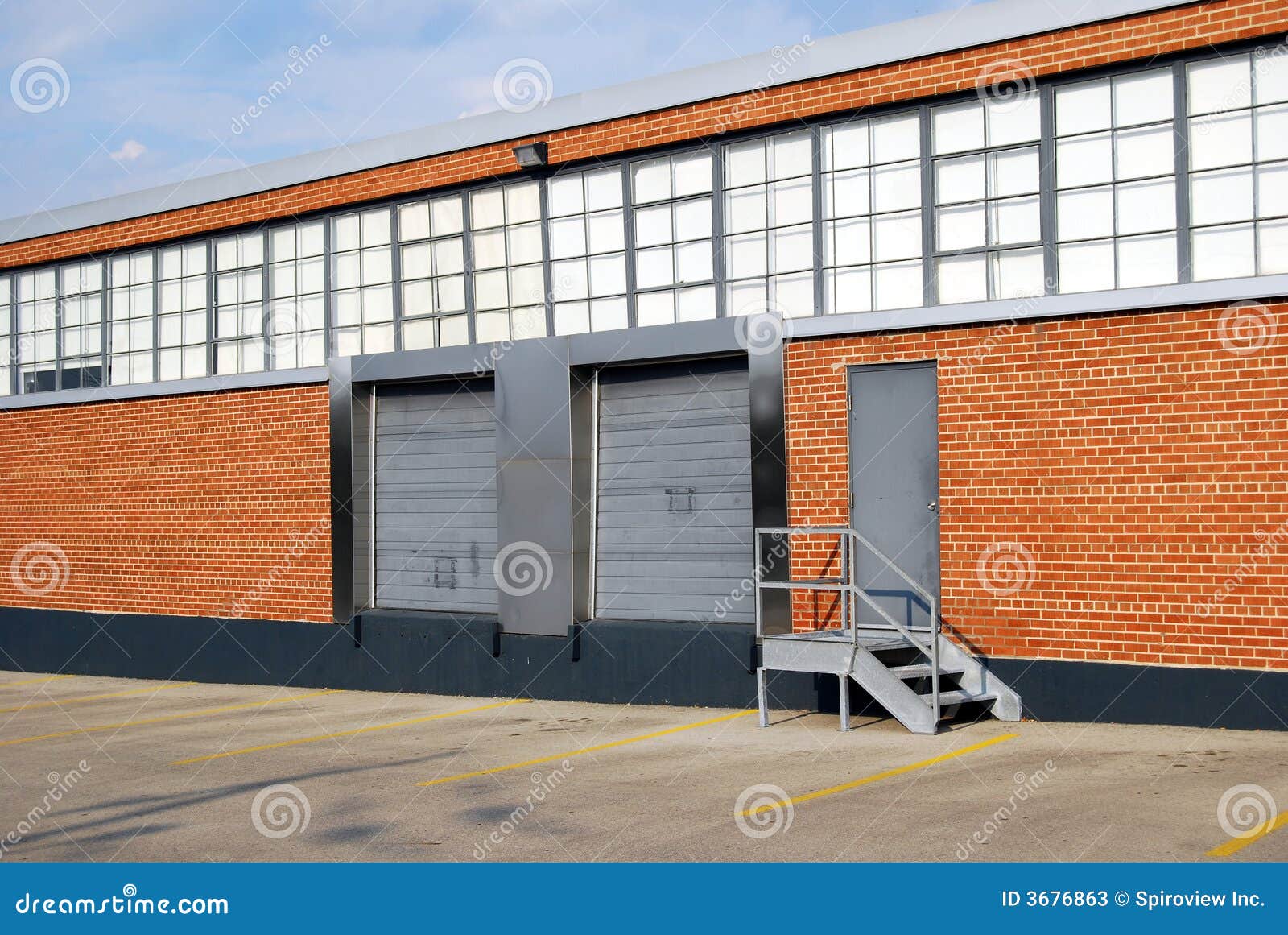 Loading dock stock image. Image of factory, loading, dock - 3676863