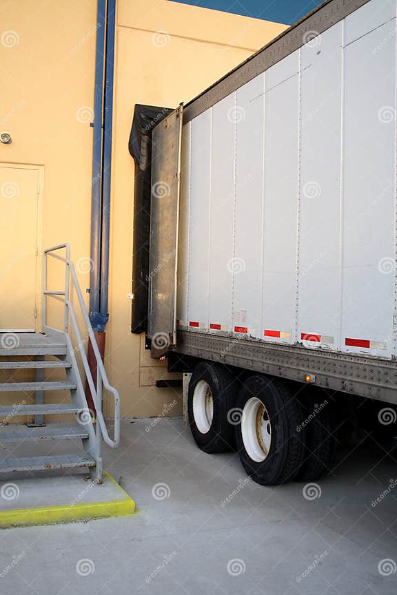 LOADING DOCK stock image. Image of docks, road, carry - 9222155