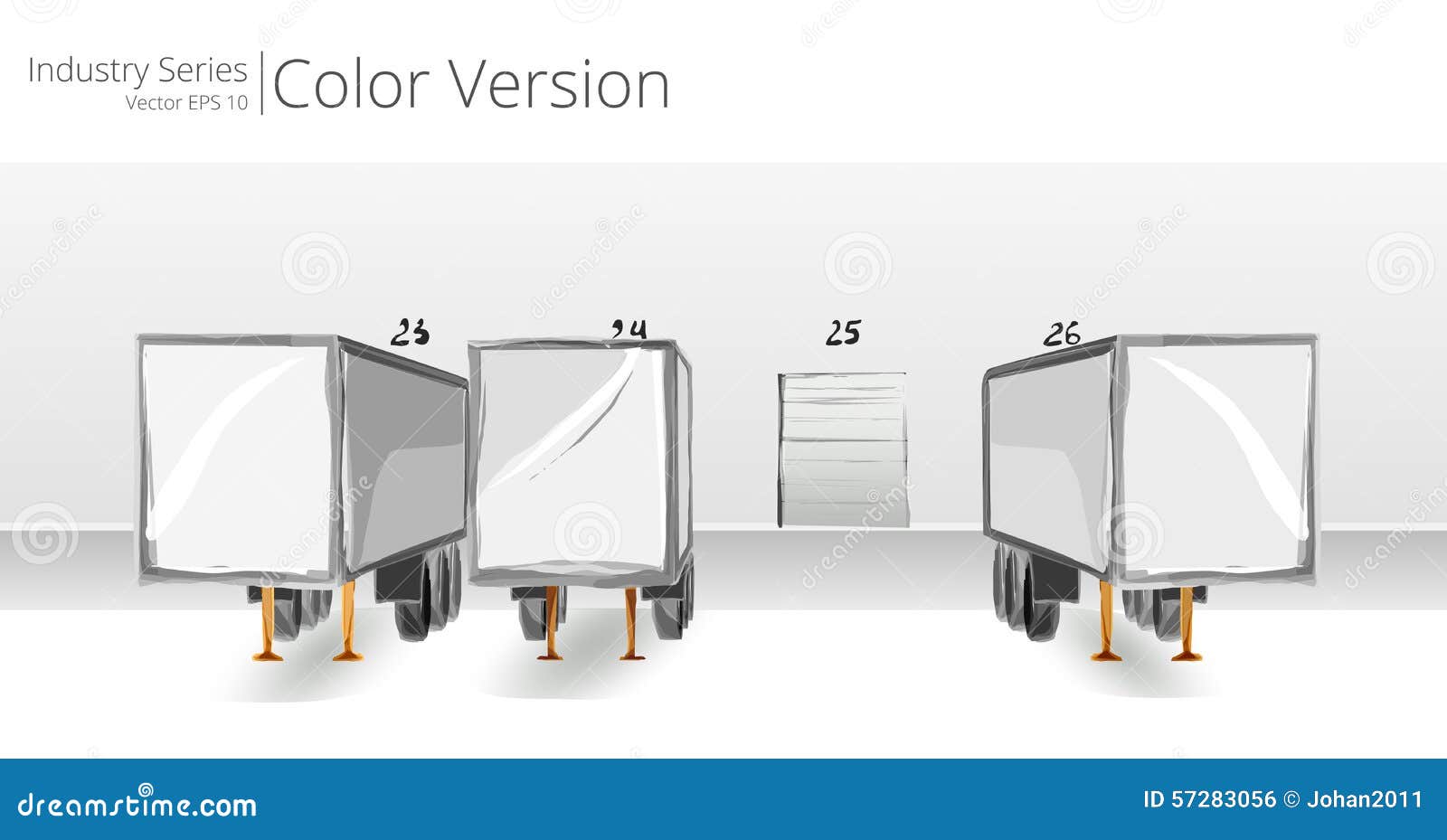Loading Dock Hazards. Vector Illustration | CartoonDealer.com #245063362