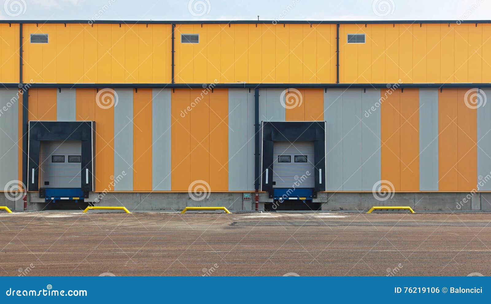 Loading Dock stock photo. Image of equipment, storage - 76219106