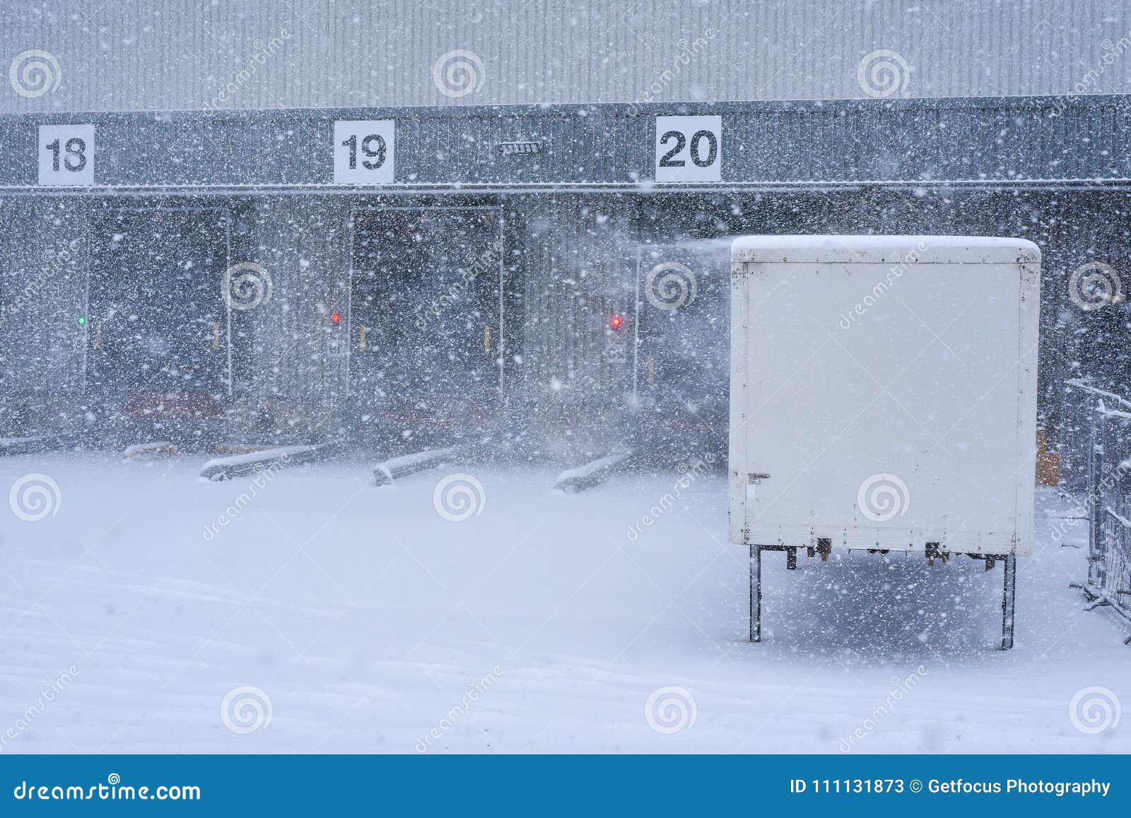 Loading Dock at a Warehouse. Stock Image - Image of industrial ... Loading Dock at a Warehouse. Stock Image - Image of industrial ...