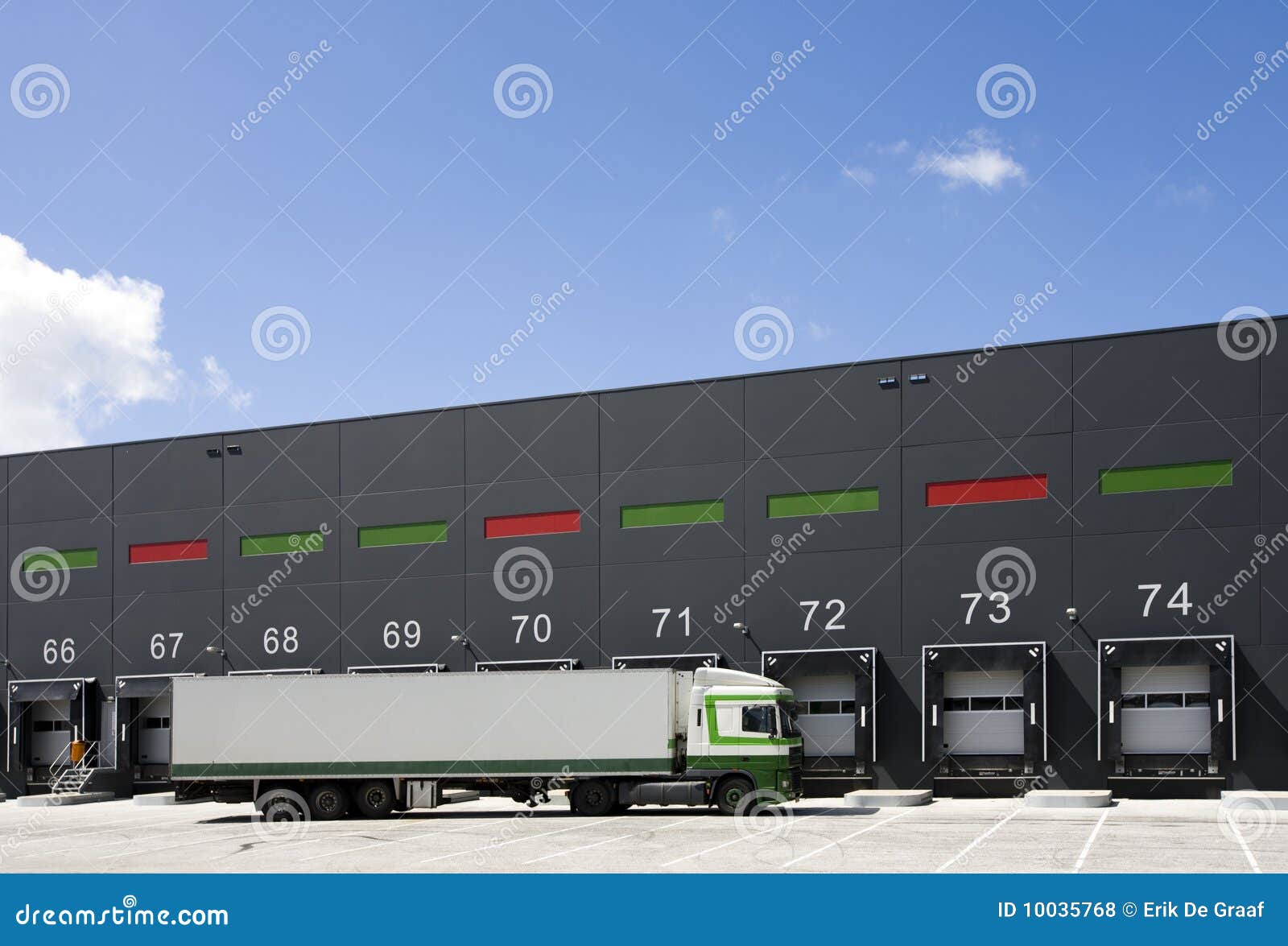 Loading docks stock photo. Image of cargo, transportation - 10035768