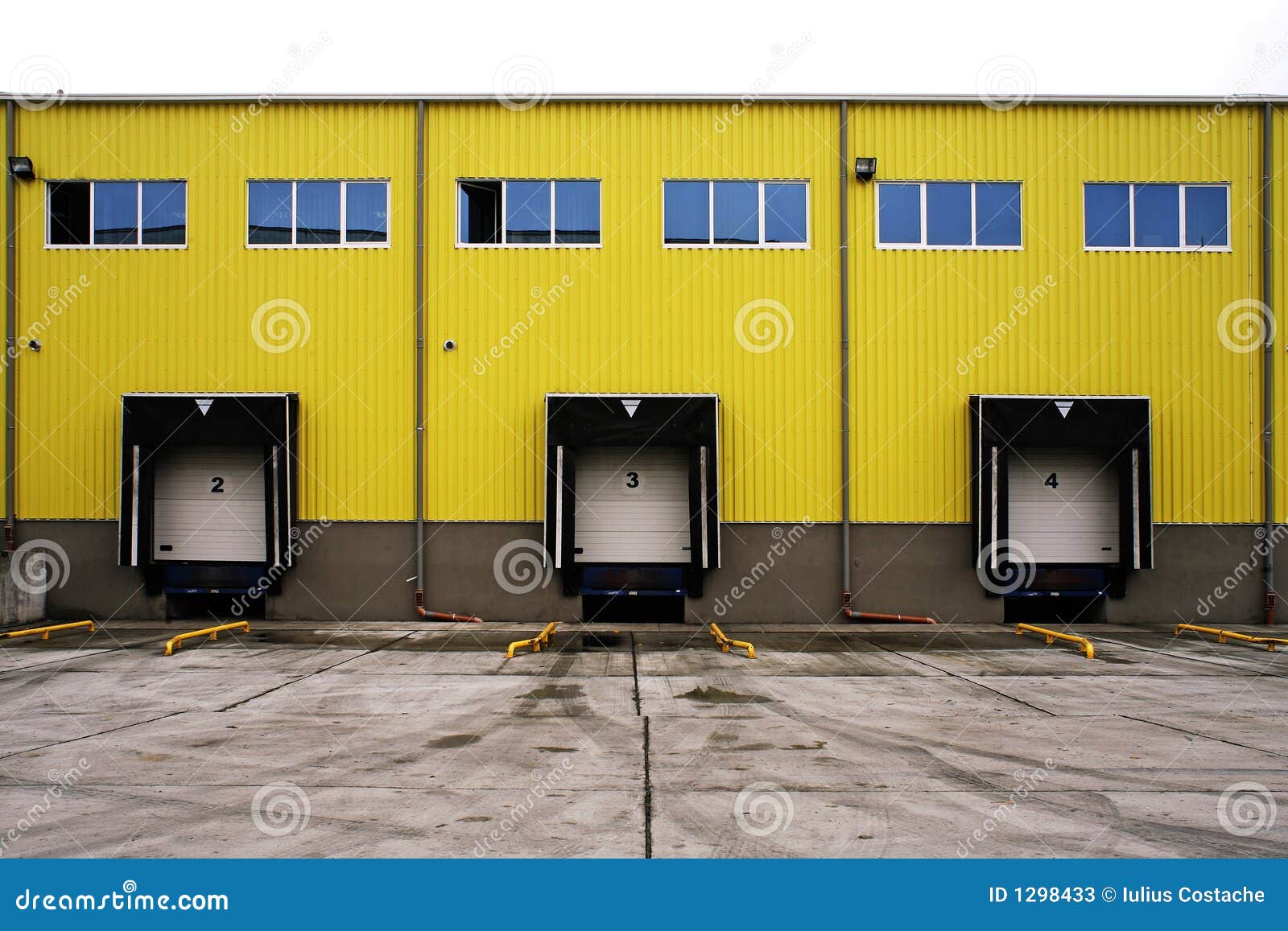 Loading Docks stock image. Image of move, distribution - 1298433