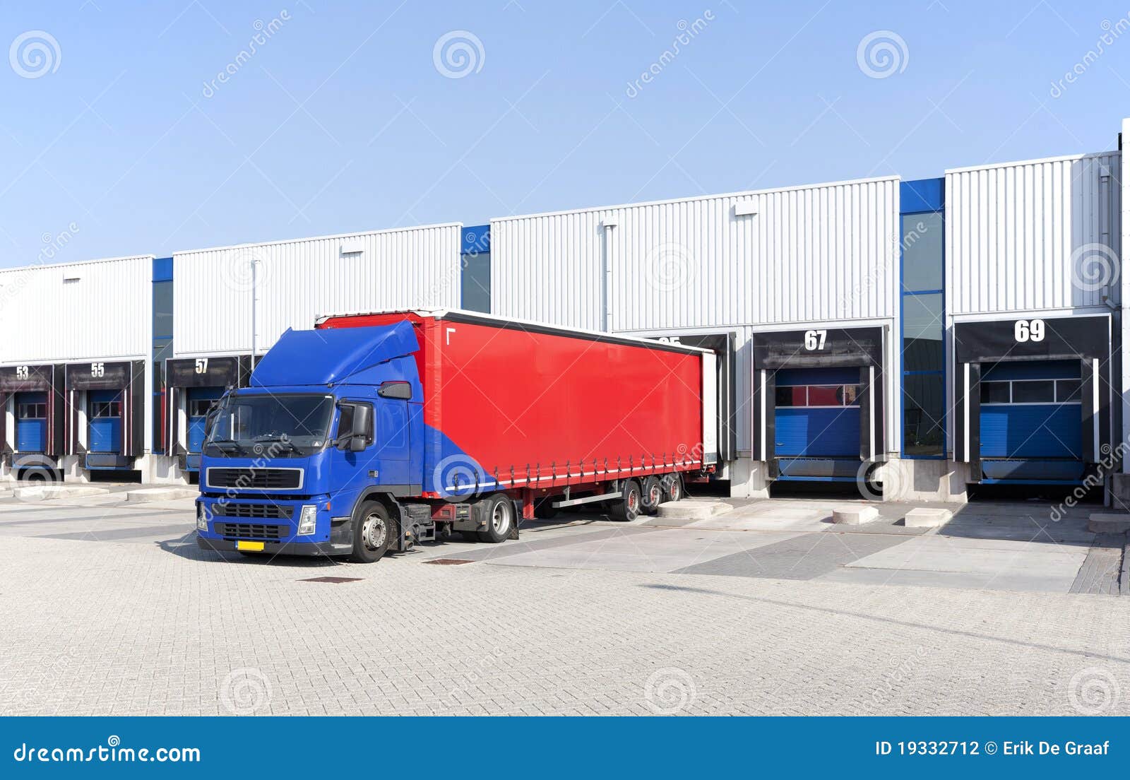 Loading docks stock photo. Image of dock, warehouse, logistics - 19332712