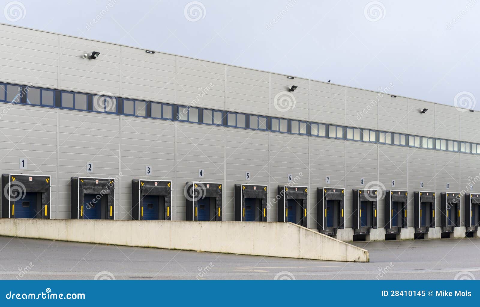 Loading docks stock image. Image of transportation, docks - 28410145