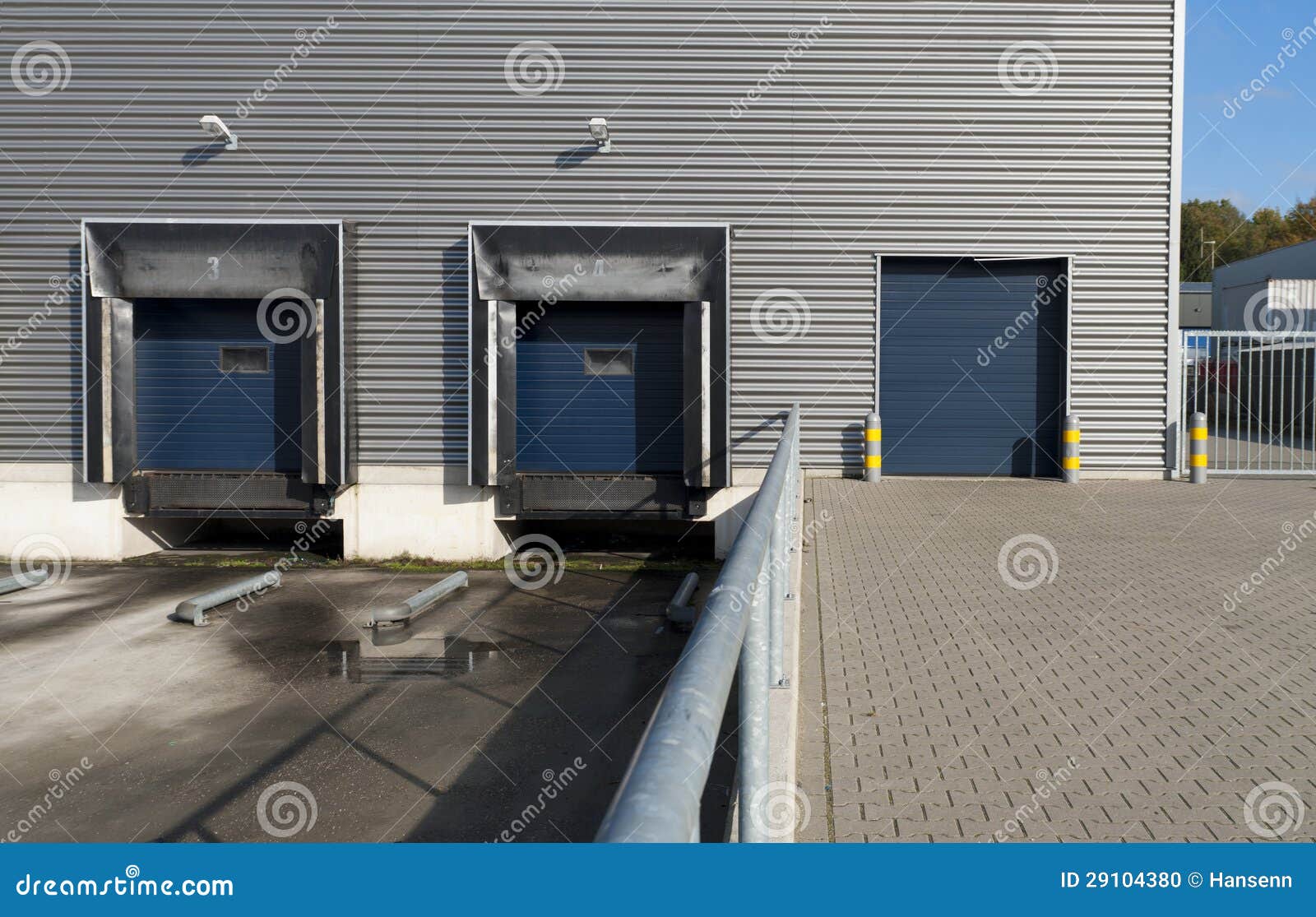 Loading docks stock photo. Image of architecture, loading - 29104380