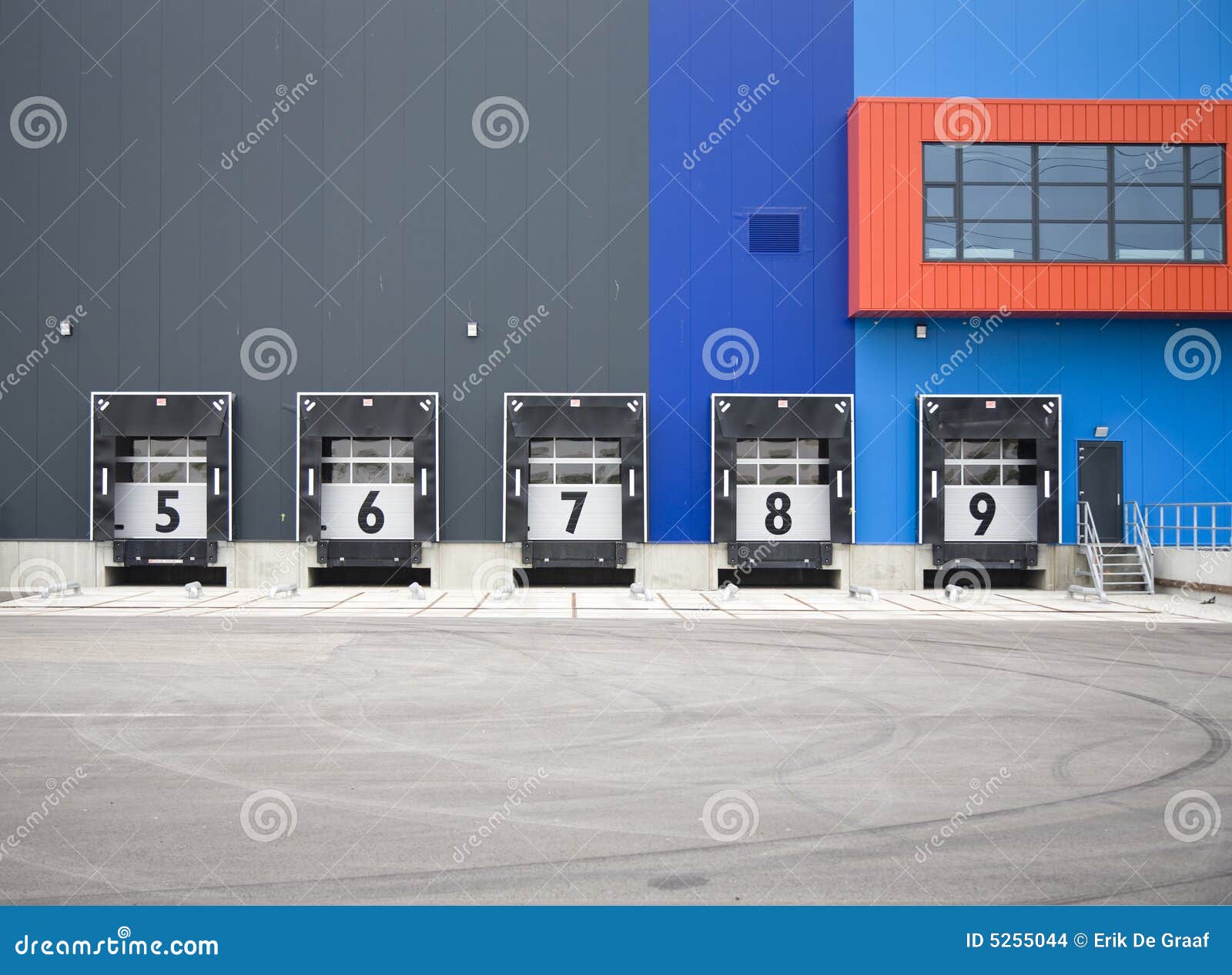 Loading docks 3 stock photo. Image of logistics, distribution - 5255044
