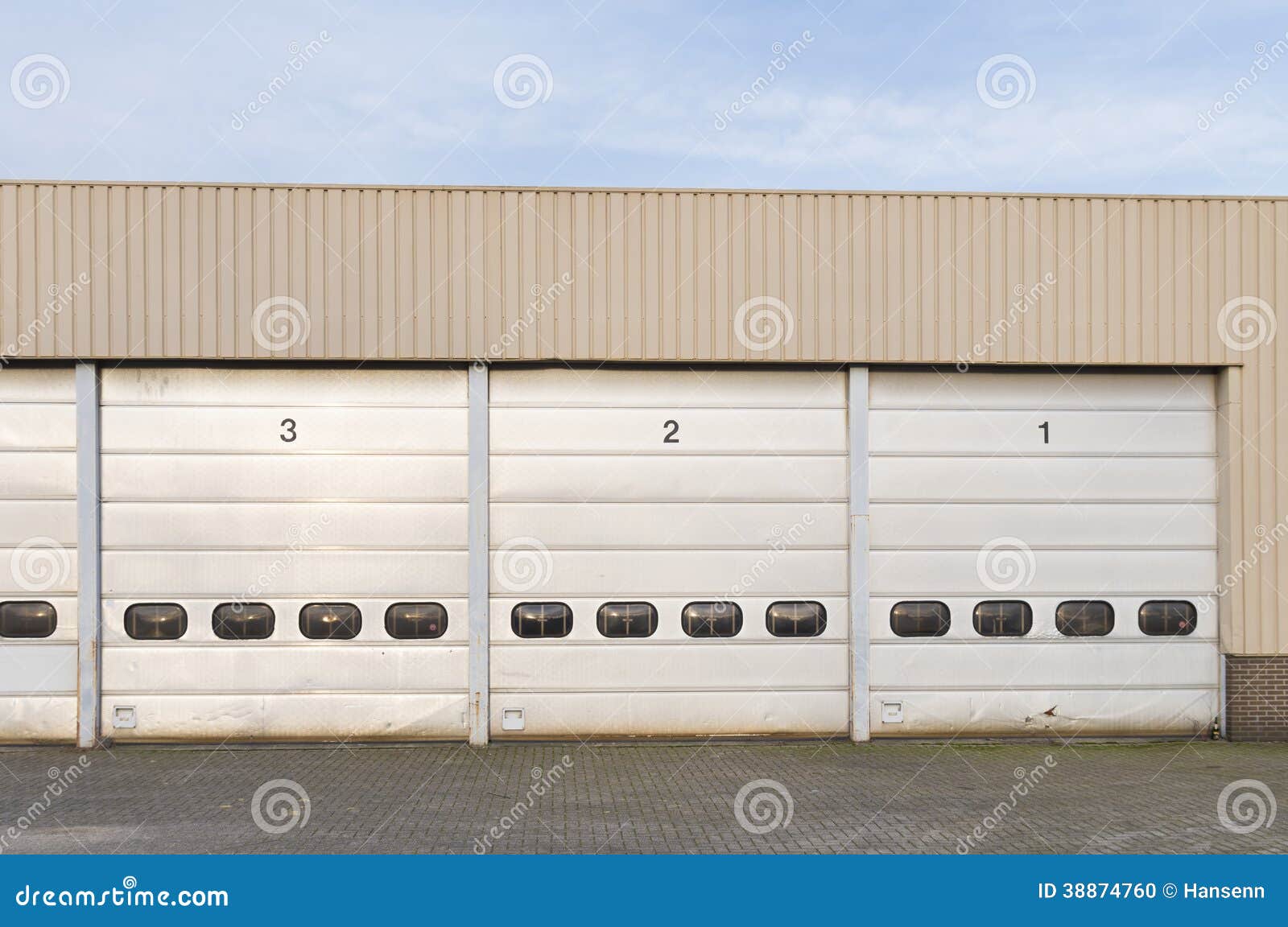 Loading docks stock photo. Image of industry, cargo, enter - 38874760