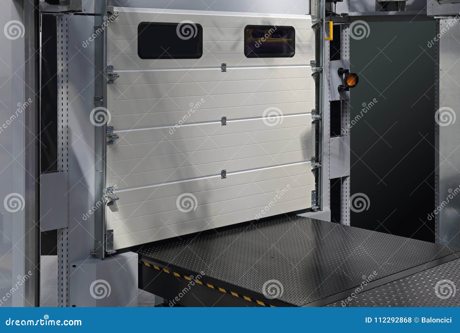 Loading Door stock photo. Image of load, cargo, insulated - 112292868