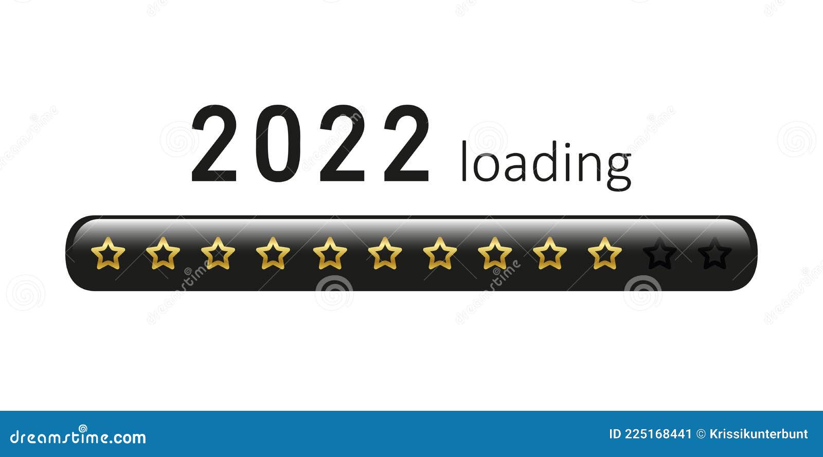 Loading Bar With Golden Medal, Laurel Wreath. Winner, Competition ...