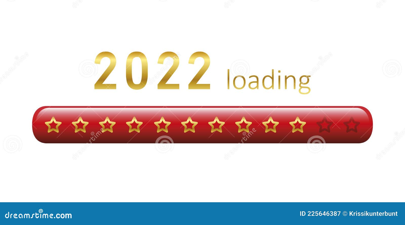 Loading Bar With Golden Medal, Laurel Wreath. Winner, Competition ...