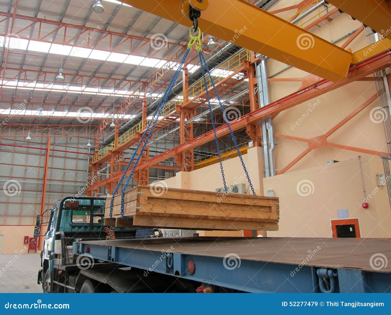 Loading goods work stock image. Image of heavy, bolts - 52277479