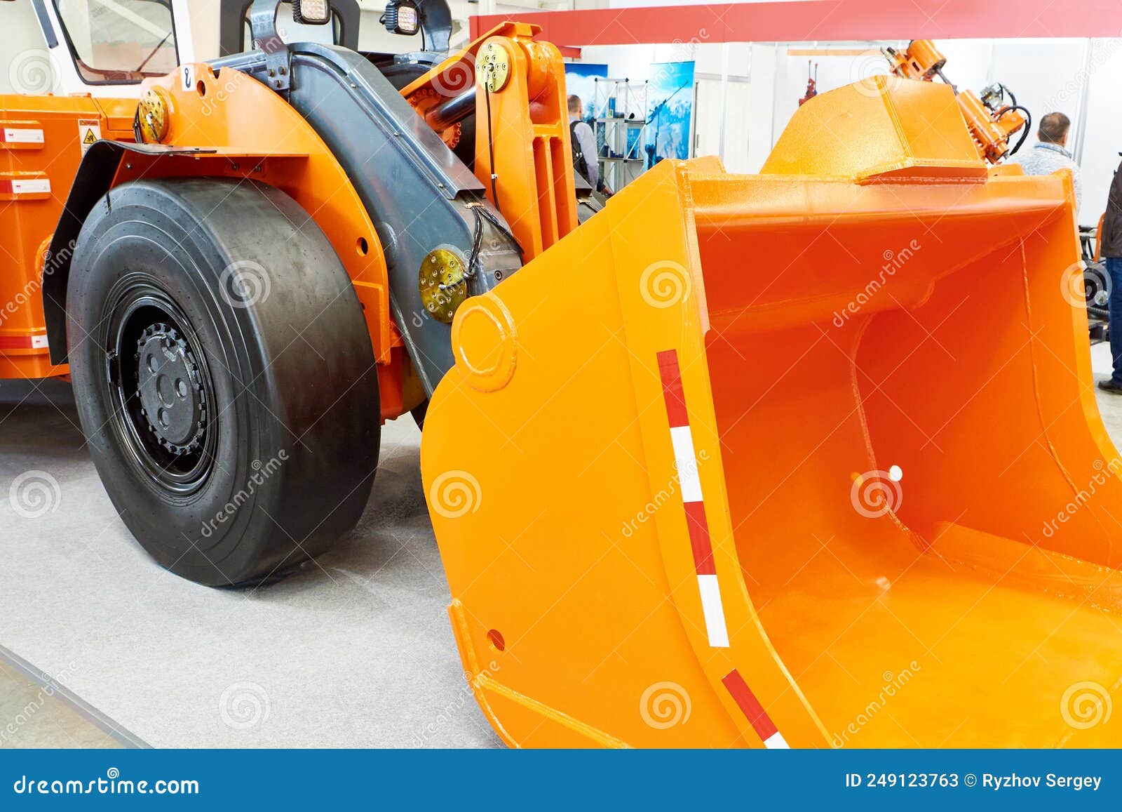 Loading and Hauling Machine Stock Image - Image of truck, carrier ...