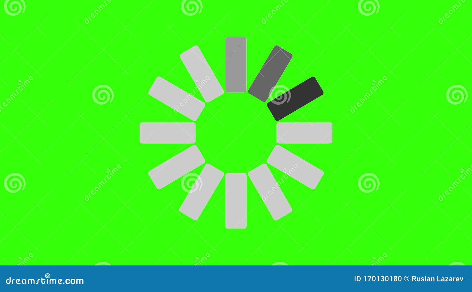Loading Circle on Chroma Key Stock Footage - Video of progress, digital ...