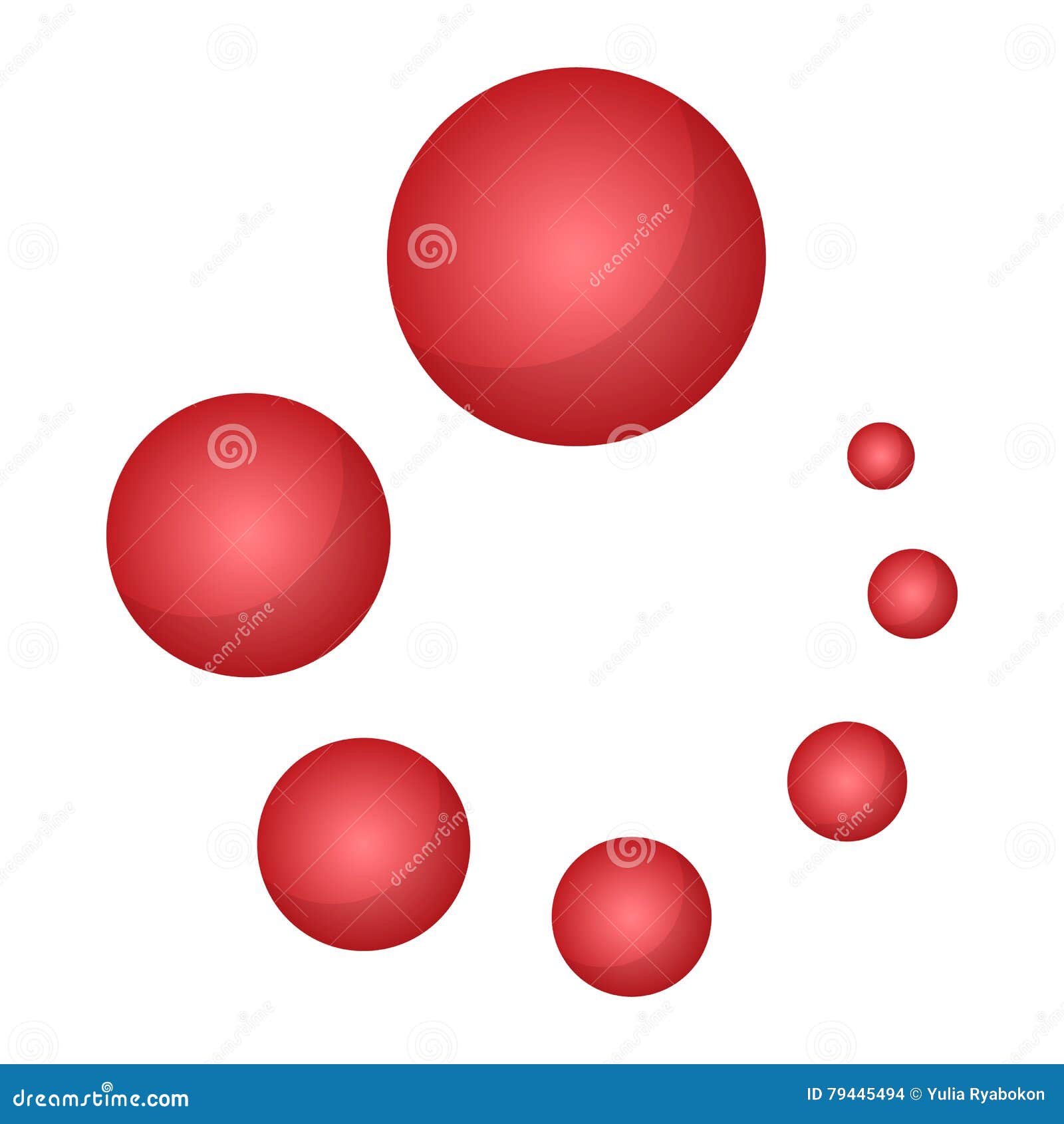 Loading Icon, Cartoon Style Stock Vector - Illustration of progression ...