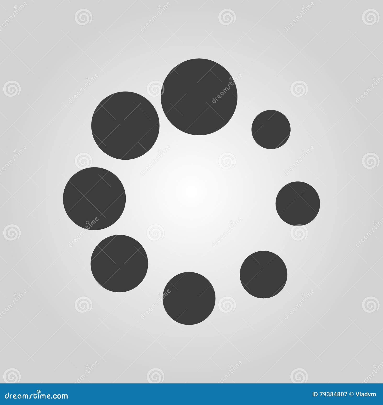 The Loading Icon. Load Symbol Stock Vector - Illustration of graph ...