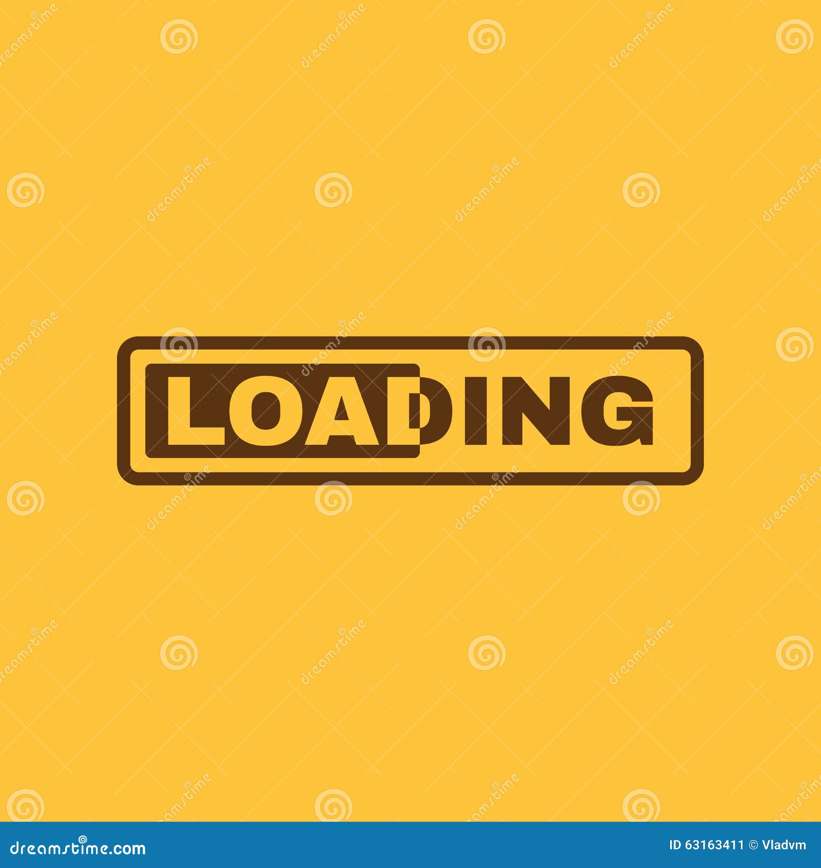 The Loading Icon. Preloader Symbol Stock Illustration - Illustration of ...