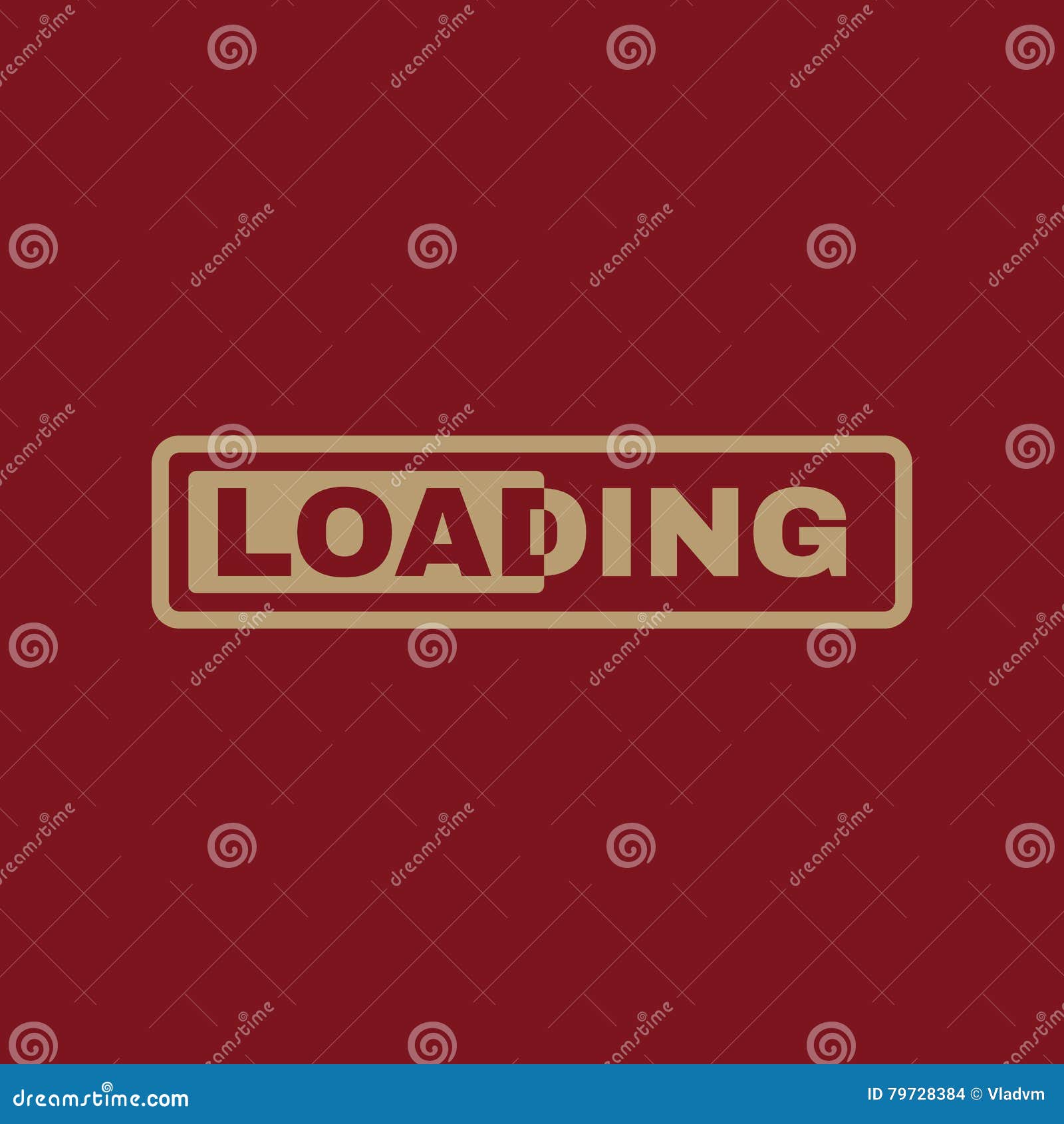 The Loading Icon. Preloader Symbol Stock Vector - Illustration of ...